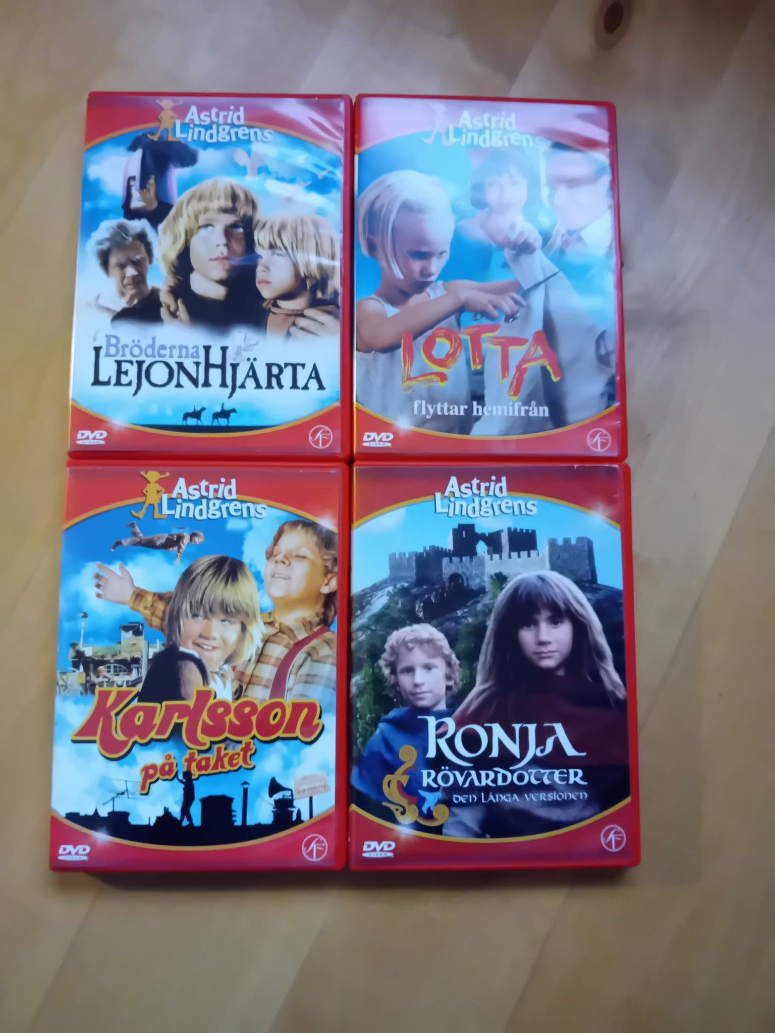 Astrid Lindgrens Barnserie DVD-box (4 filmer) | Köp på Tradera (659671669)