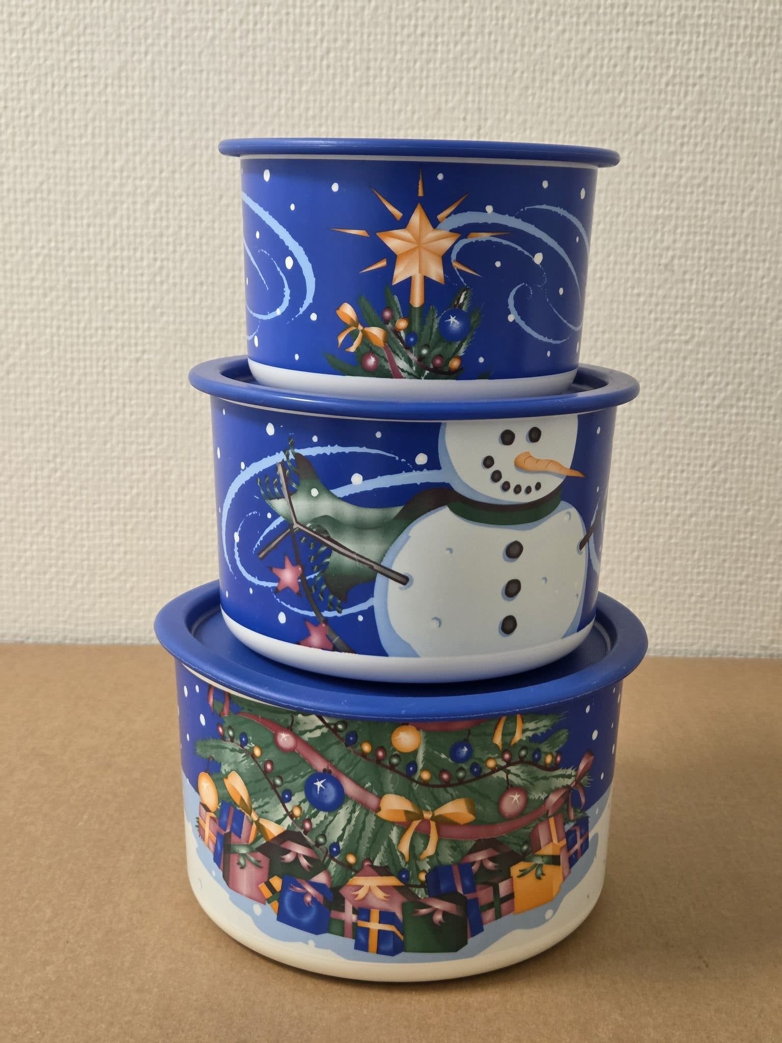 3st Tupperware Winter Wonderland .. | Köp från Fyndkorn på Tradera ...