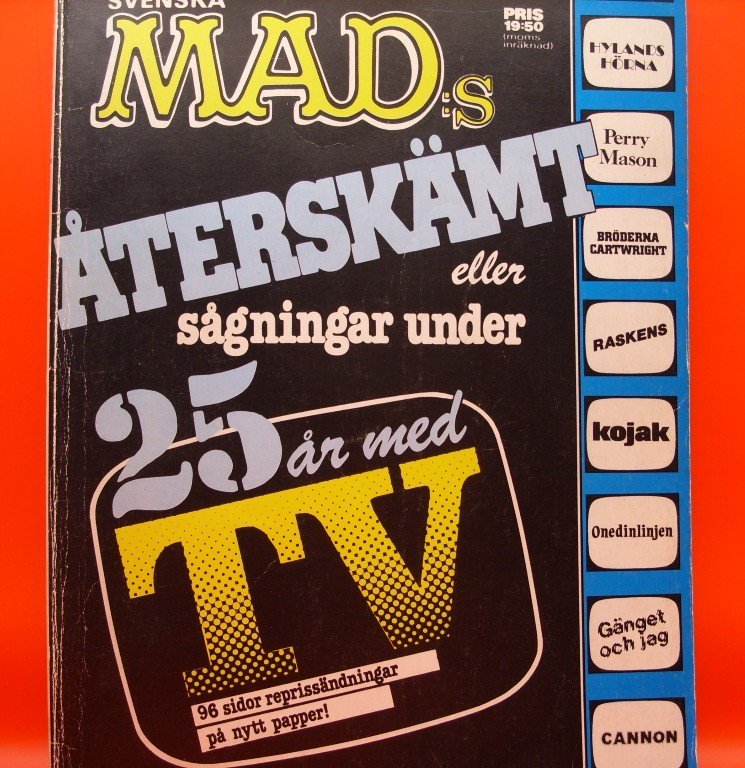 Svenska Mads Återskämt eller sågningar under 25.. | Köp på Tradera ...