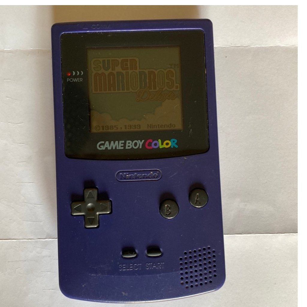 Game Boy Color + Super Mario Bros. Deluxe + Tar.. | Köp på Tradera ...