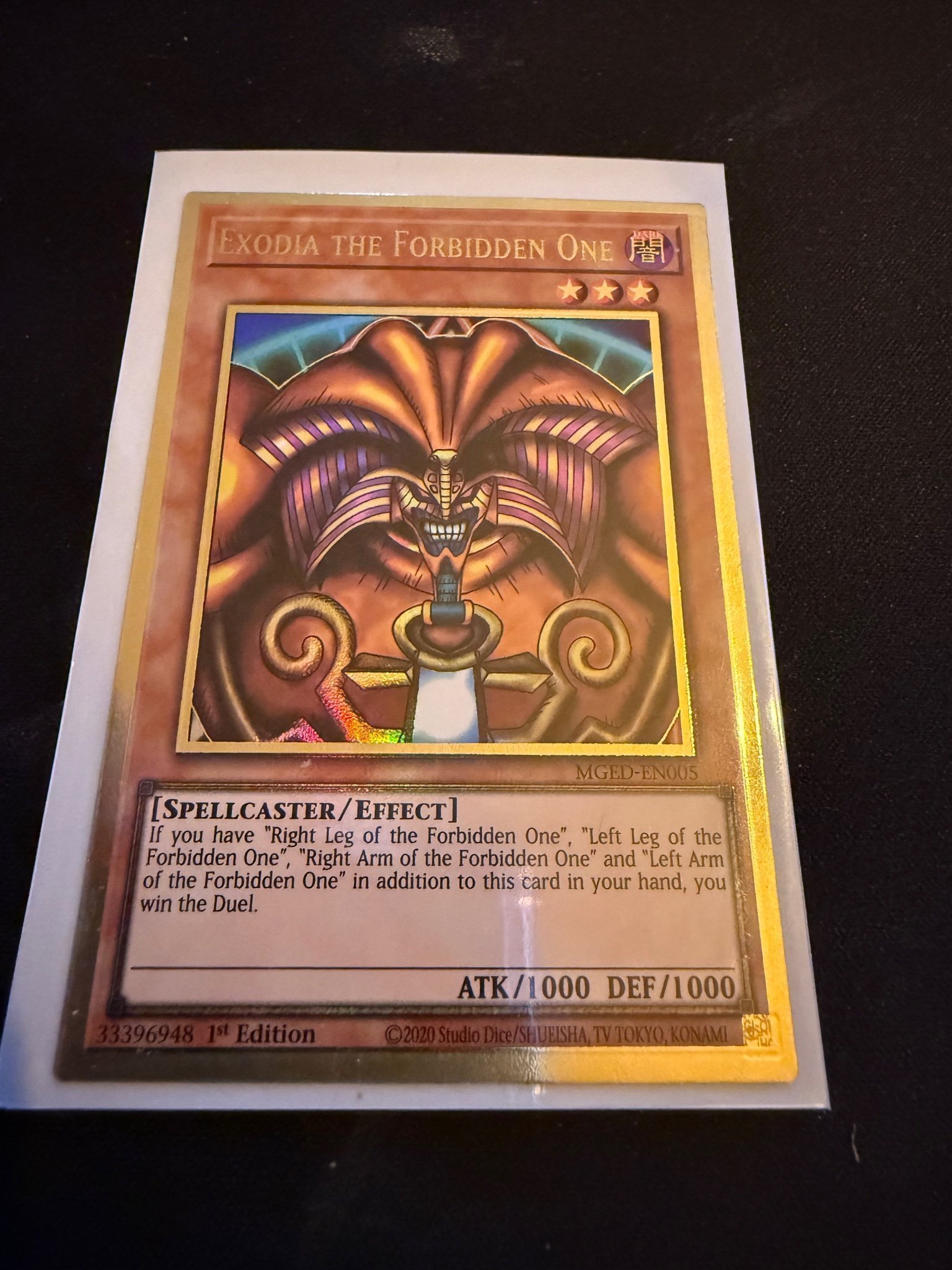 Exodia the Forbidden One - Yu-Gi-Oh! Kort | Köp på Tradera (709109196)