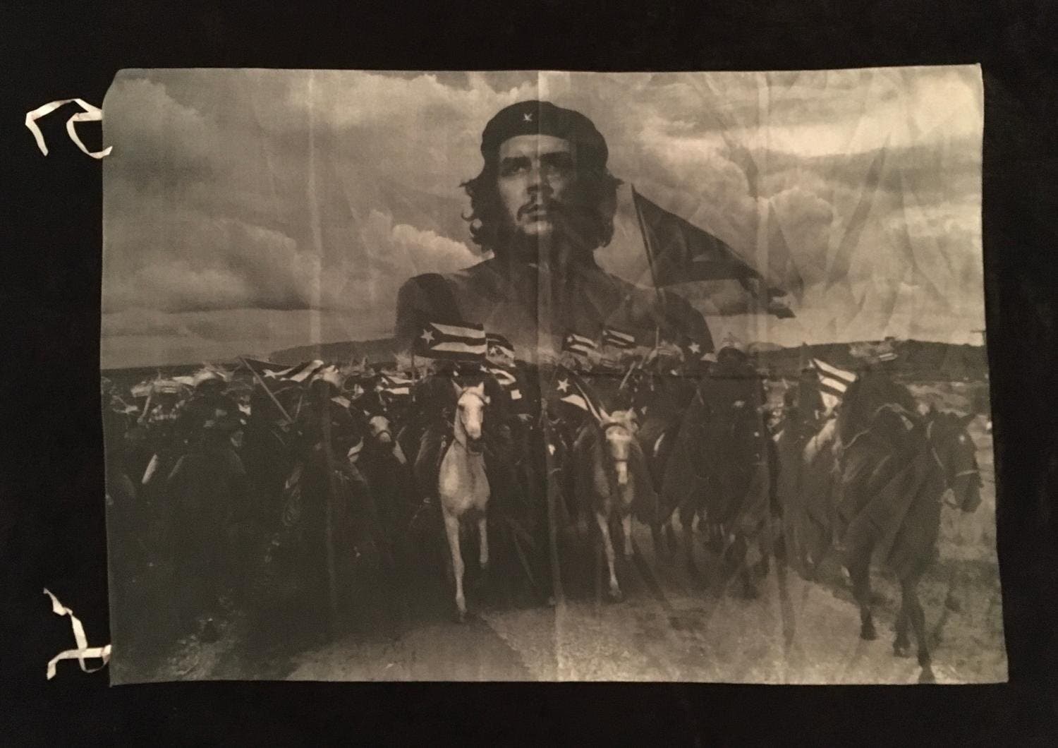 Che Guevara (army grey white) Poster flagga Sam.. | Köp på Tradera ...