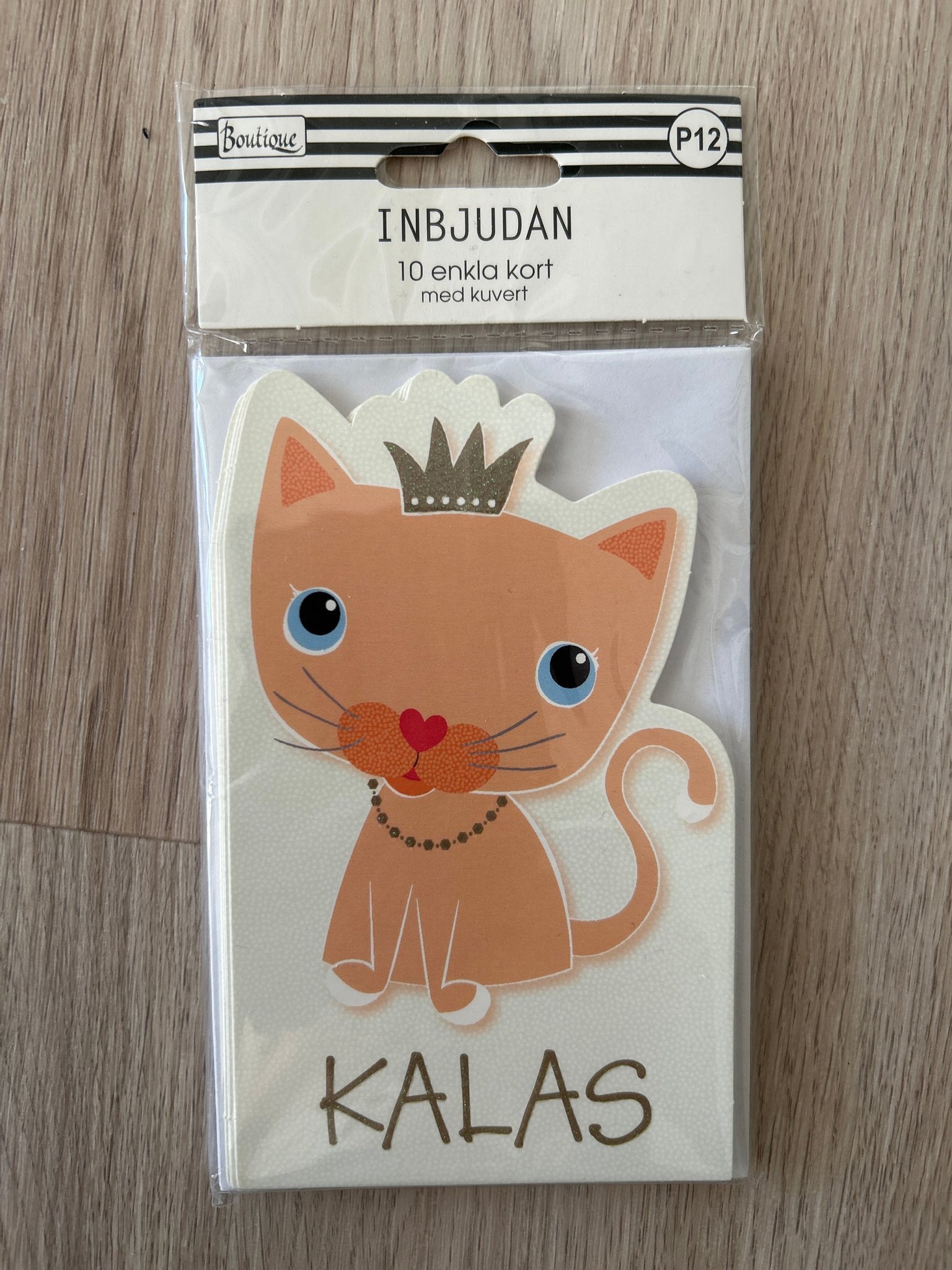 Inbjudan Kalas Katt inbjudningskort oöppnade | Köp på Tradera (734449614)