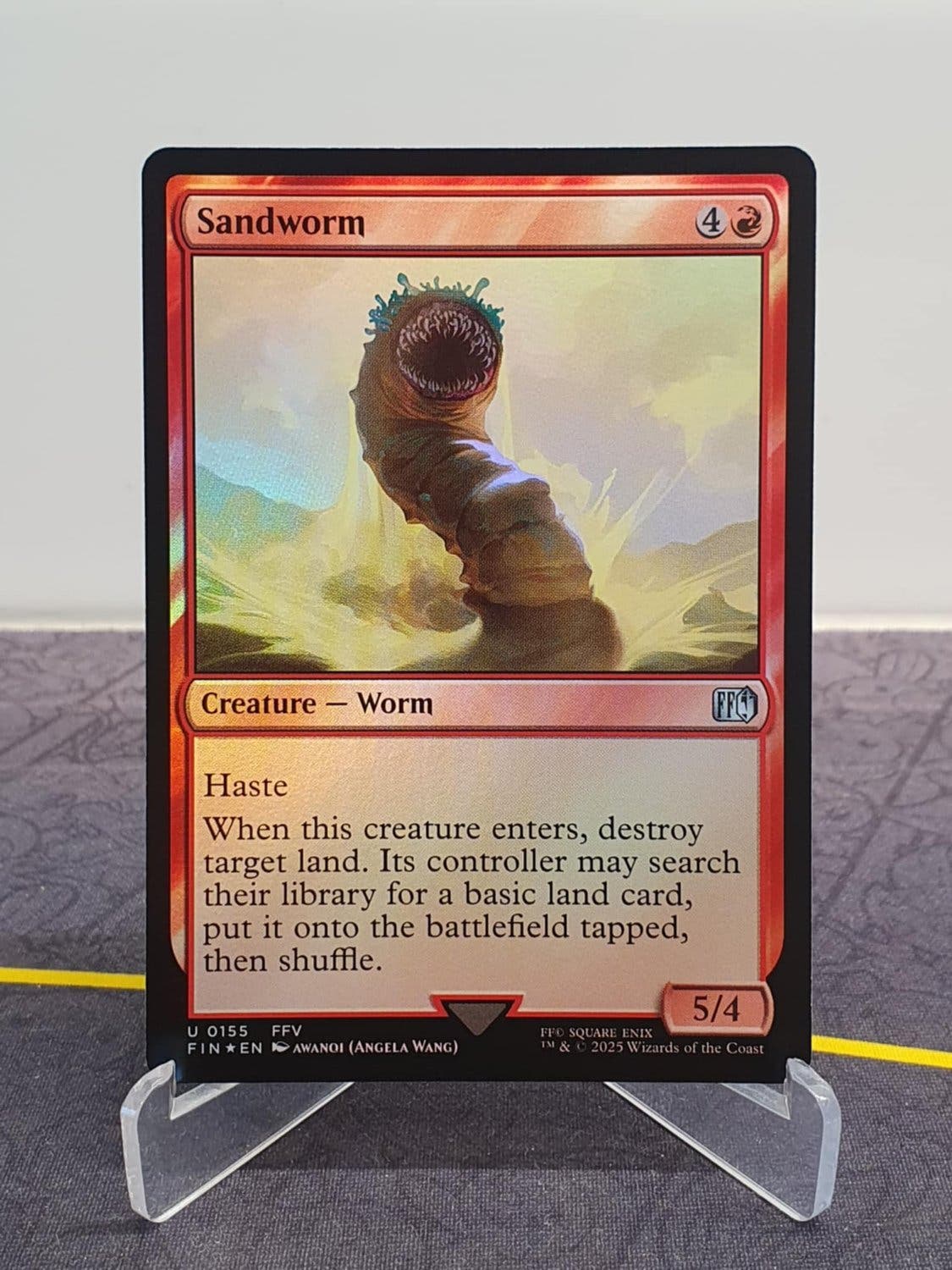 SANDWORM 155 - Holo - Magic: The Gathering - FI.. | Köp på Tradera ...
