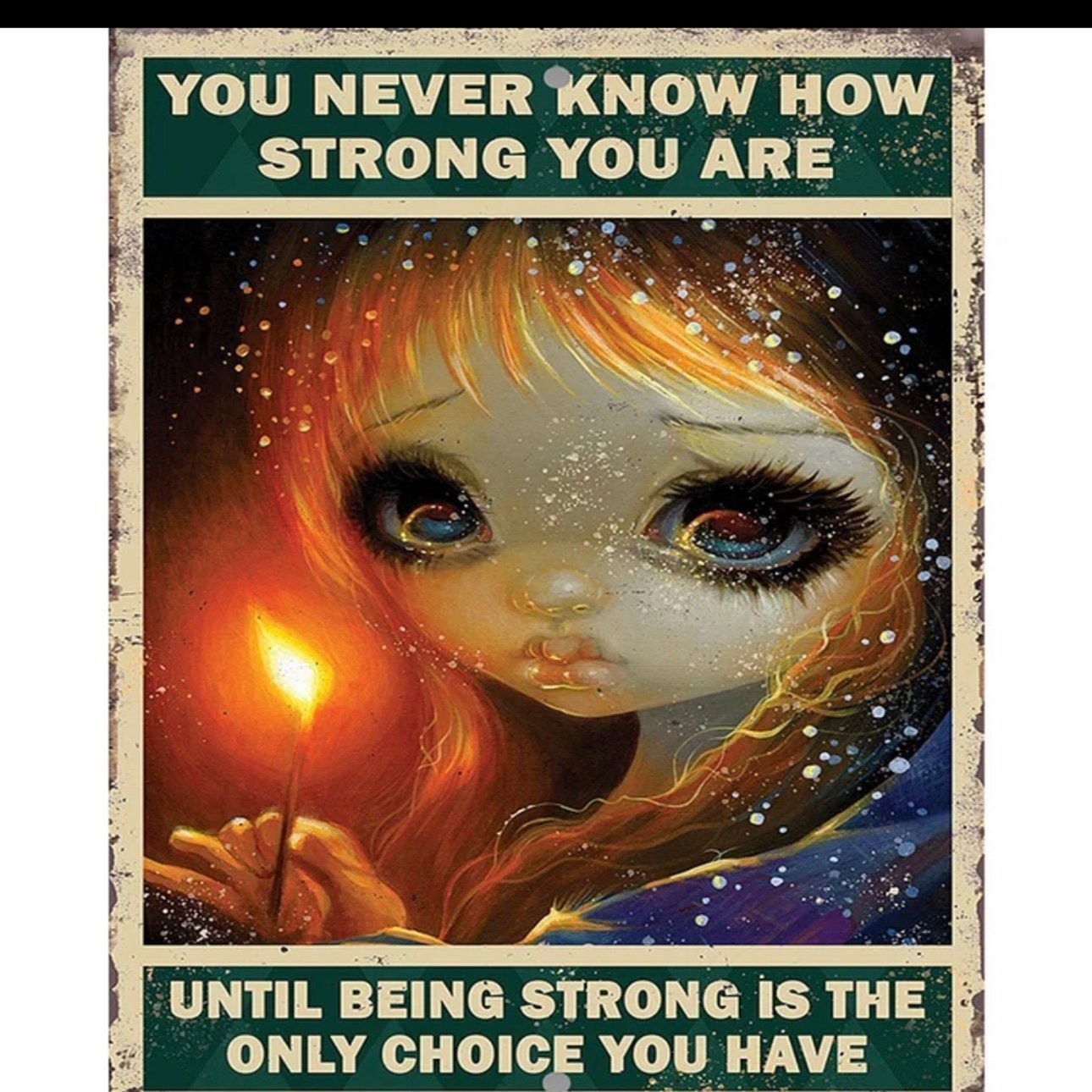 Finaste Text tavlan / Diamond Painting | Köp på Tradera (714152553)