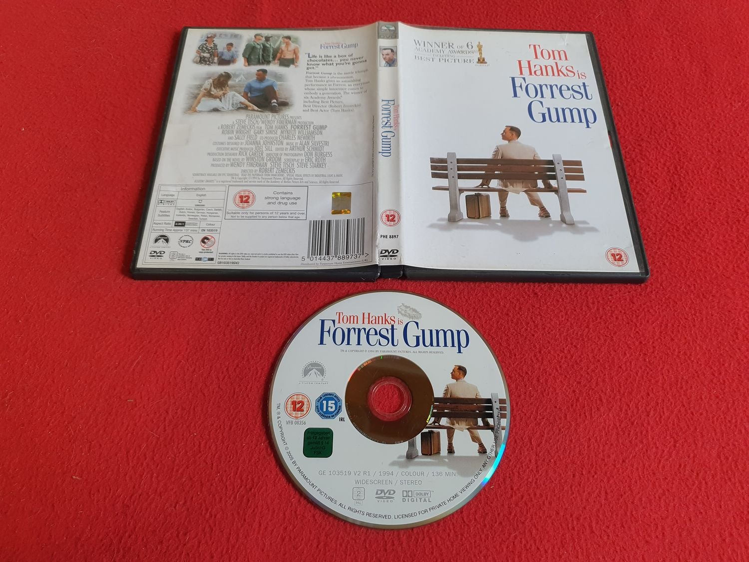 FORREST GUMP till DVD | Köp från game-world på Tradera (632322168)