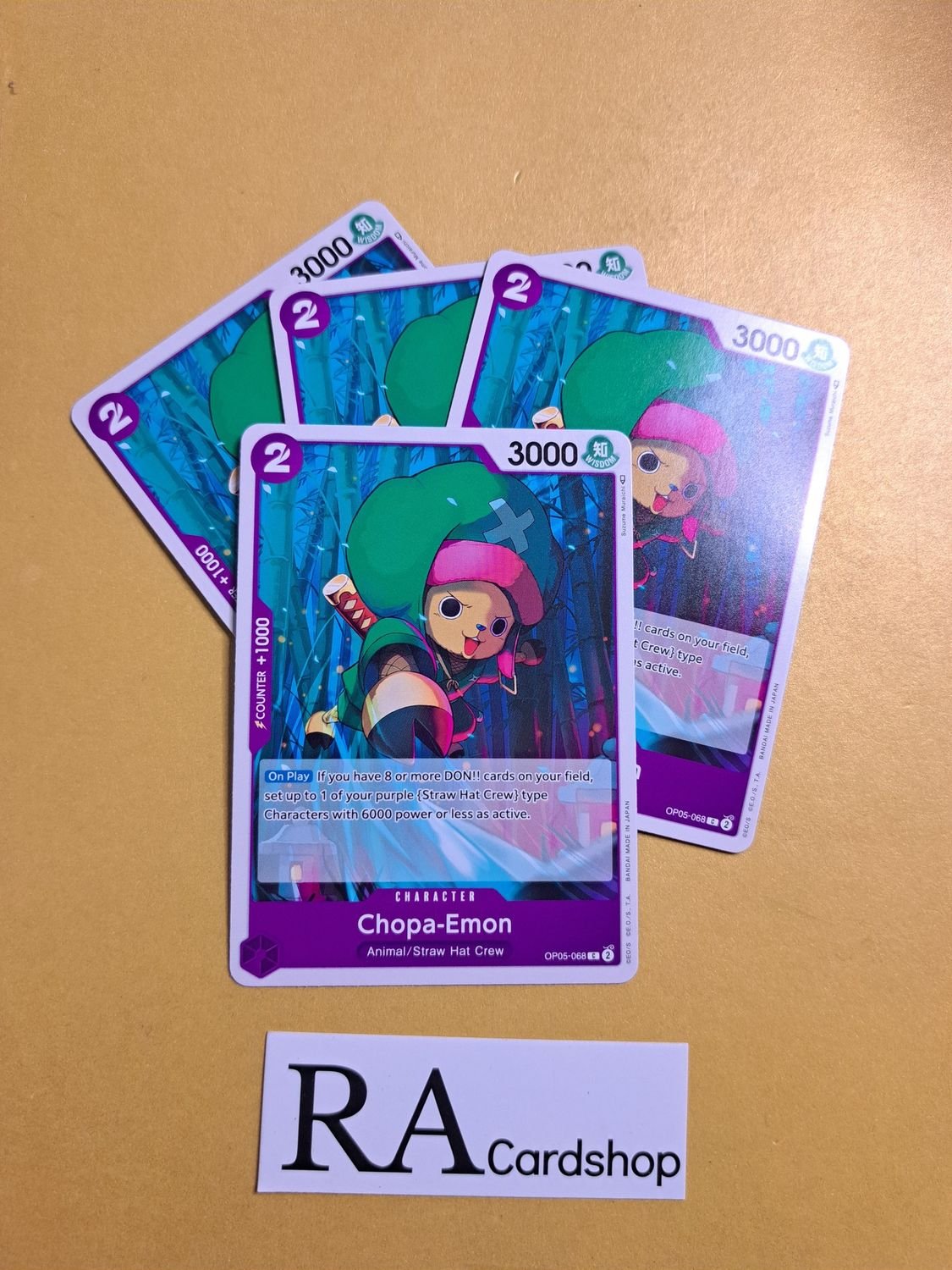 Chopa-Emon Common Playset OP05-.. | Köp från RaCardShop på Tradera ...