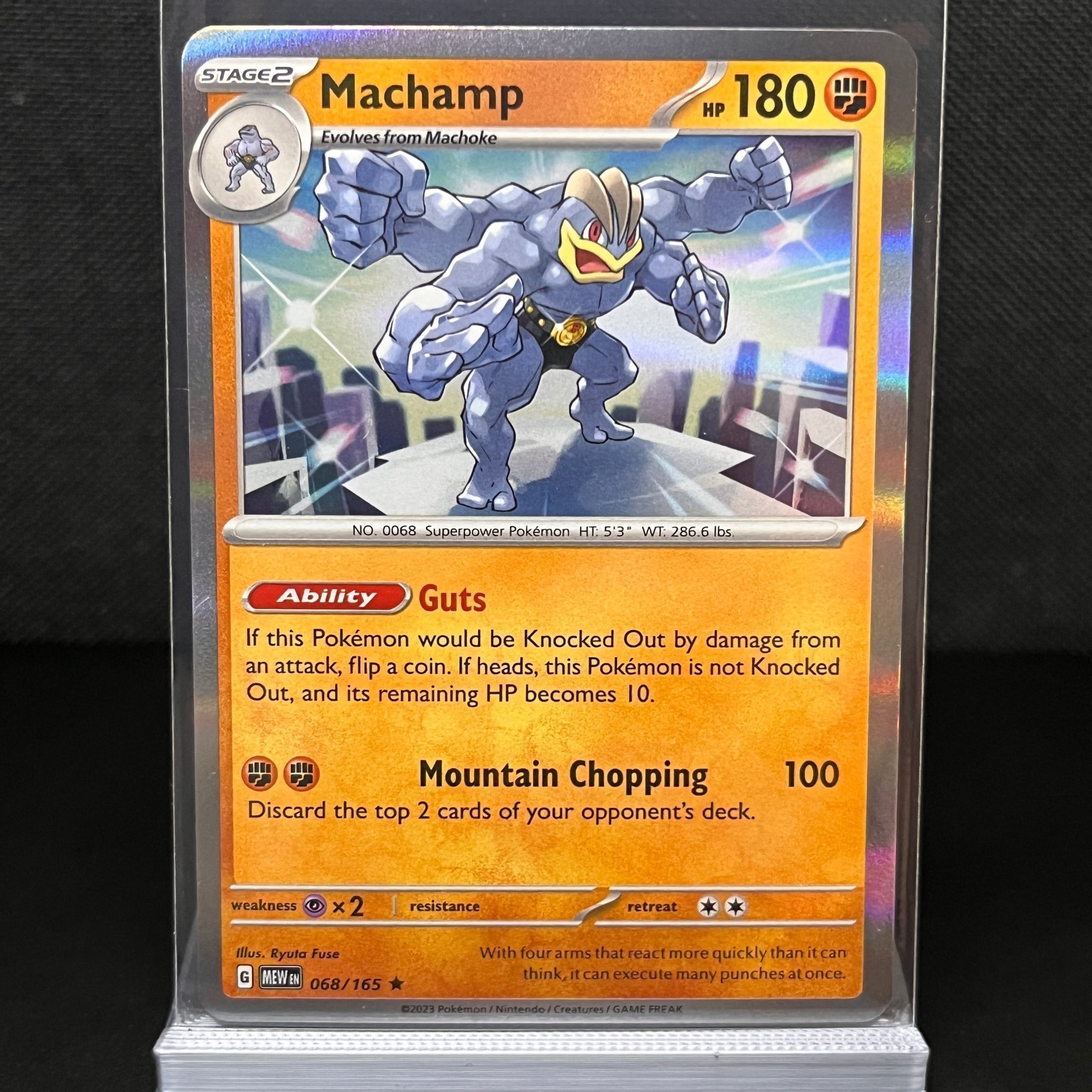 Machamp 068/165 Holo Rare - Pokemon 151 | Köp på Tradera (695322256)