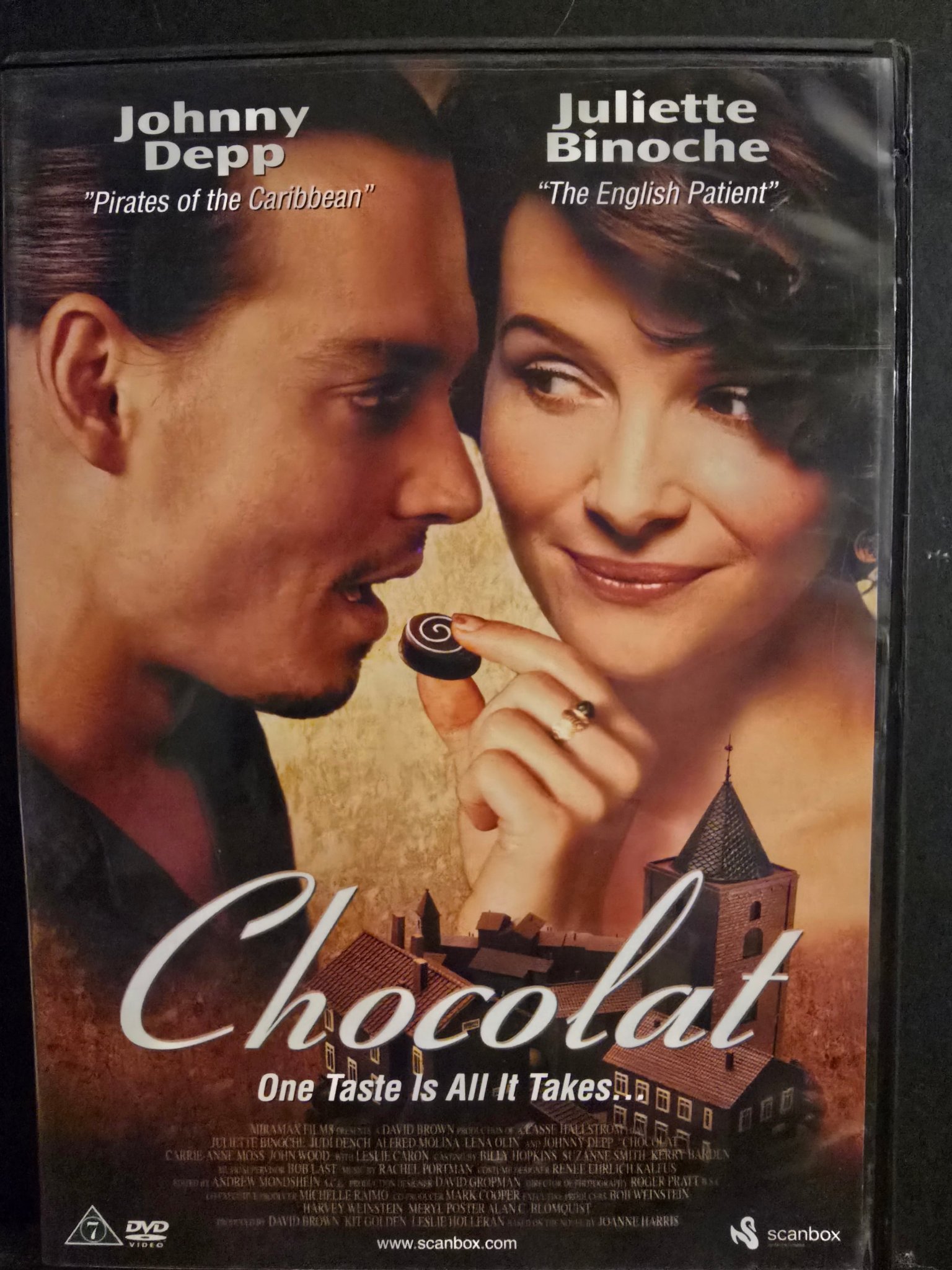 Chocolat DVD med Johnny Depp och Juliette Binoche | Köp på Tradera ...