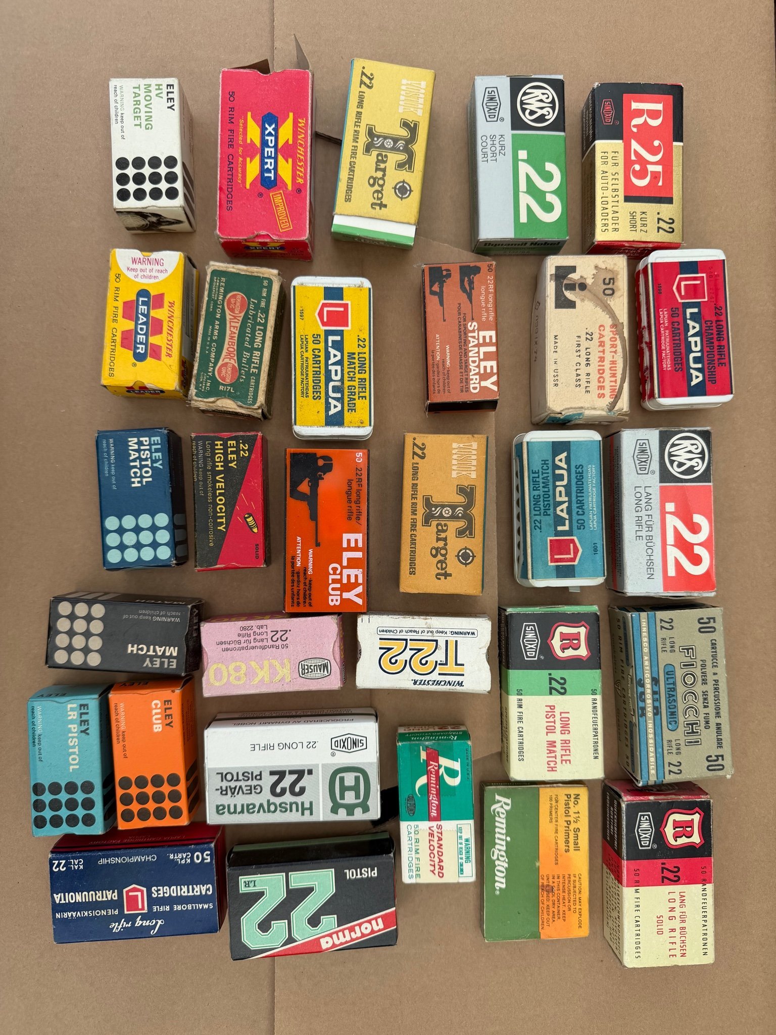 Diverse 22 LR patroner i askar (bl.a. RWS, Lapu.. | Köp på Tradera ...