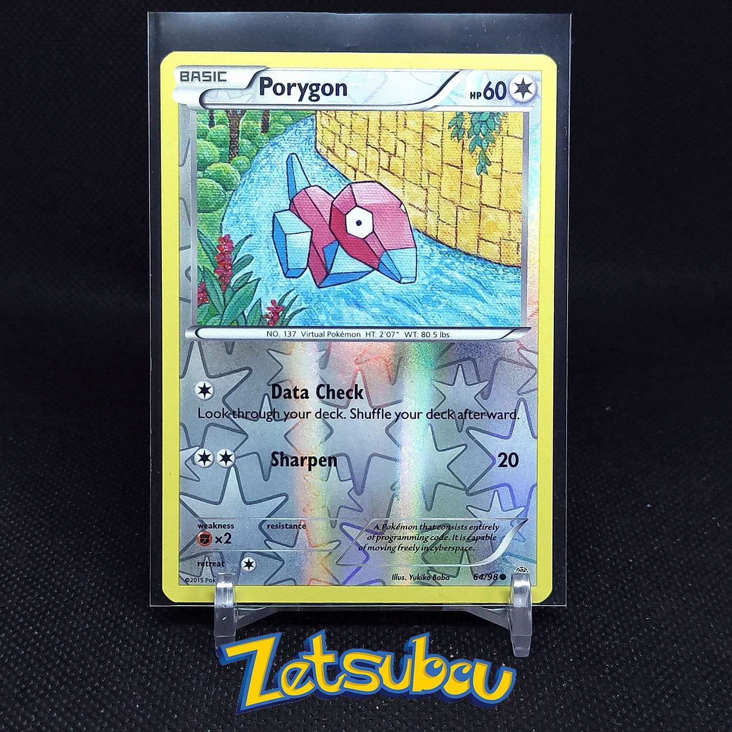 Porygon 64/98 - Rev Holo | XY Ancient Origins | Köp på Tradera (678482053)