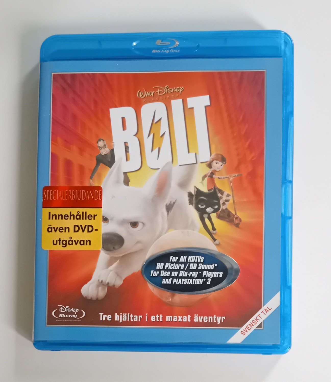 Bolt Blu-ray + DVD / Disney Klassiker Nr 48 / S.. | Köp på Tradera ...