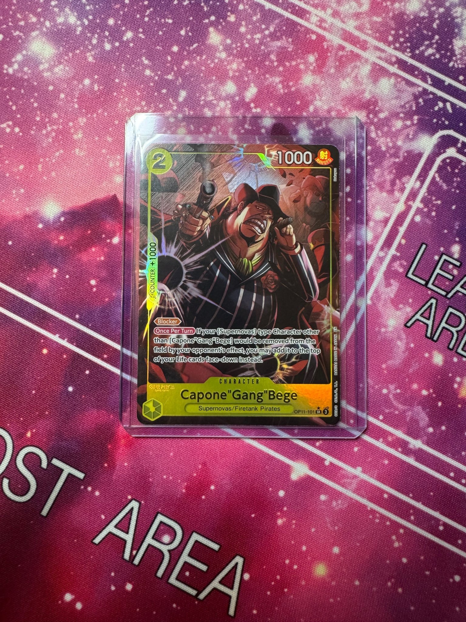 One Piece TCG: Capone "Gang" Bege OP11-101 AA | Köp på Tradera (685267760)