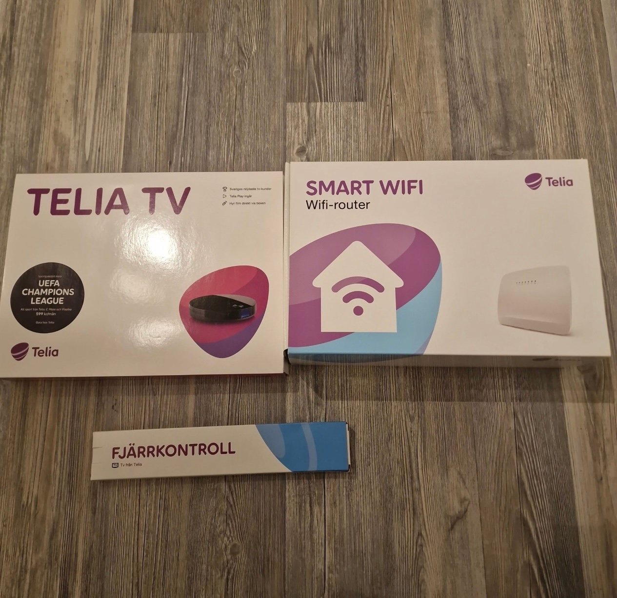 Se produkter som liknar Telia TV Box och Smart WiFi R.. på Tradera ...