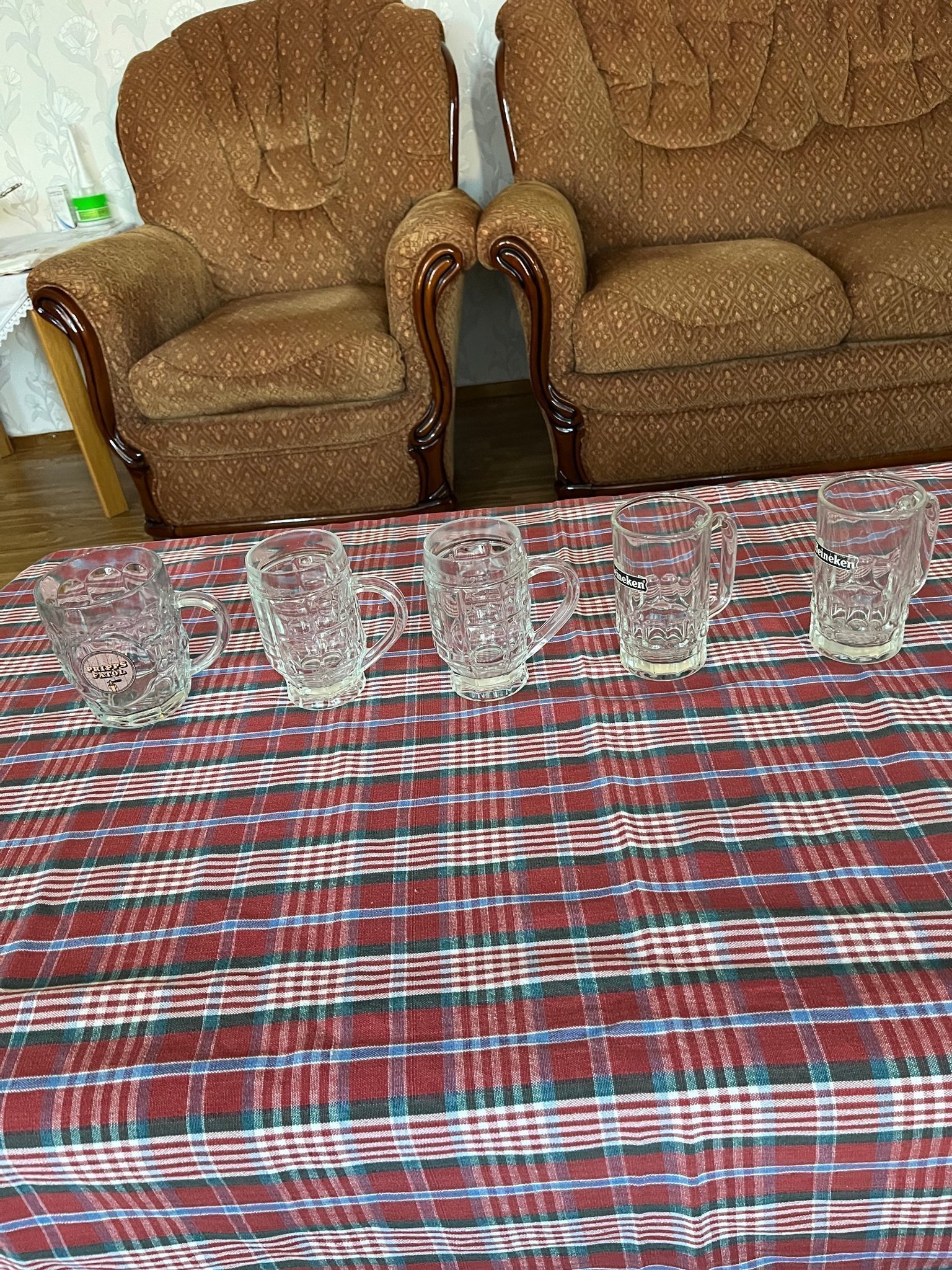 Glas med Heineken , Pripps fatöl, och S tryck. | Köp på Tradera (713919108)