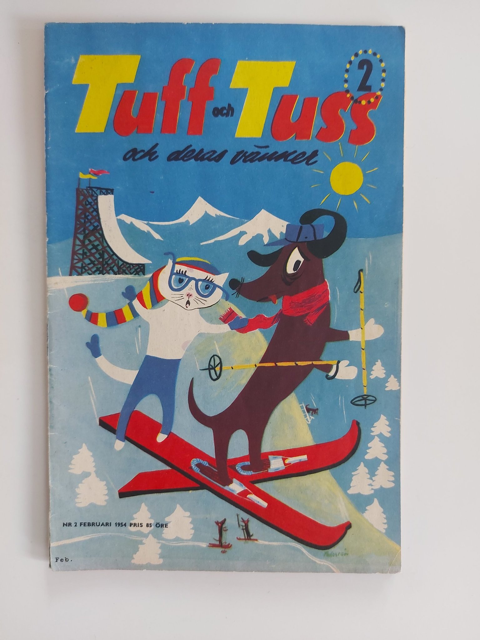Tuff och Tuss och deras vänner Nr 2 Februari 1954 | Köp på Tradera ...