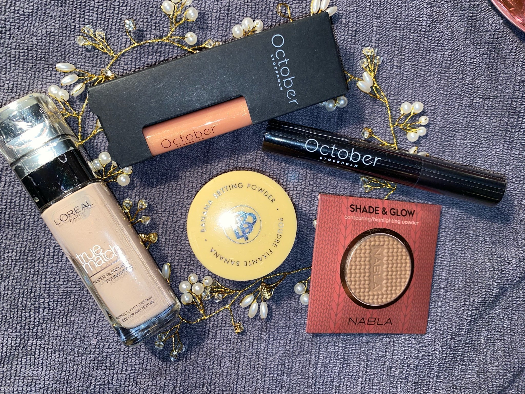 Smink paket bas make up Foundation setting powd.. | Köp på Tradera ...