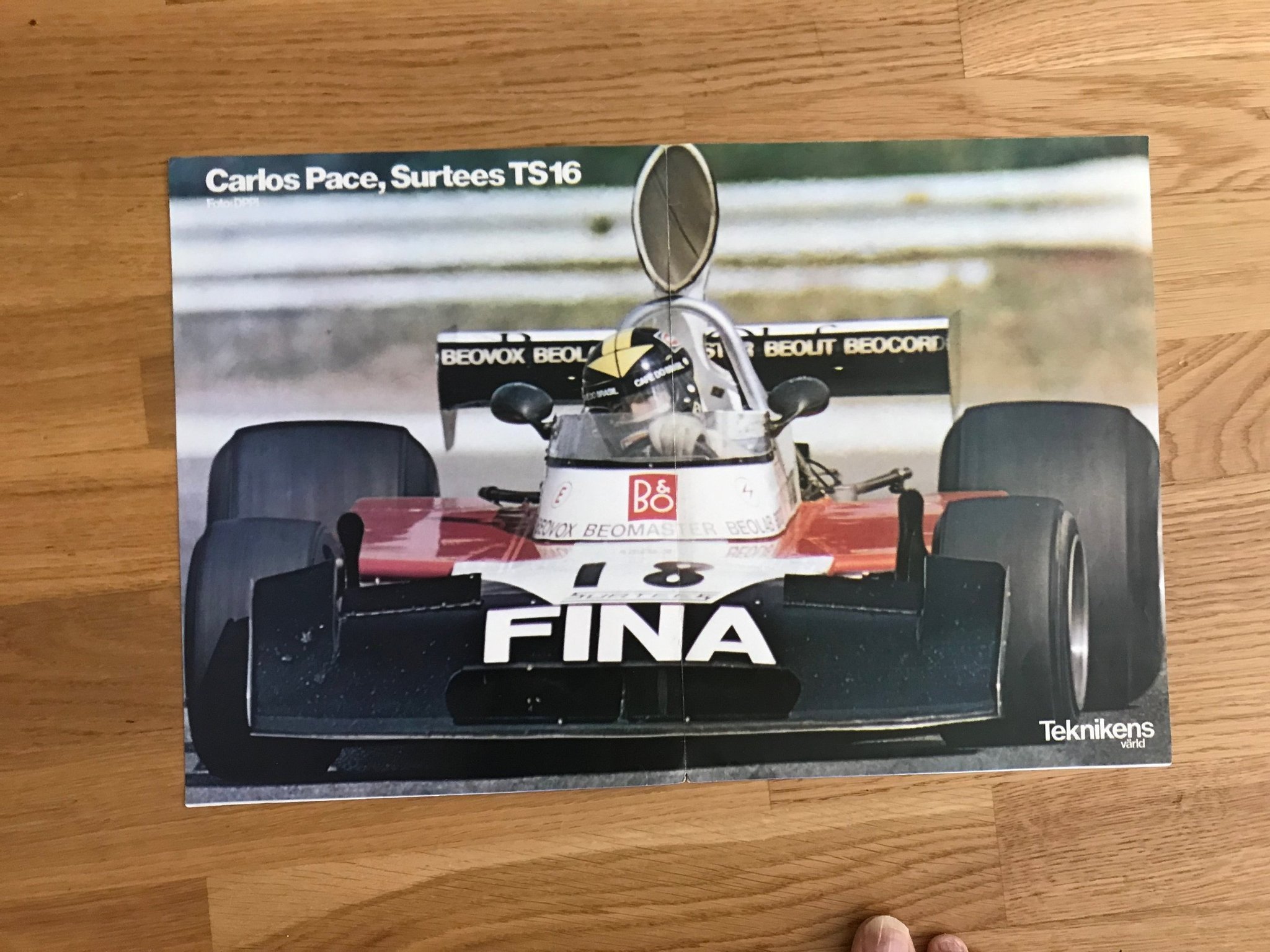 Se produkter som liknar F1 - Carlos Pace, Surtees TS1.. på Tradera ...