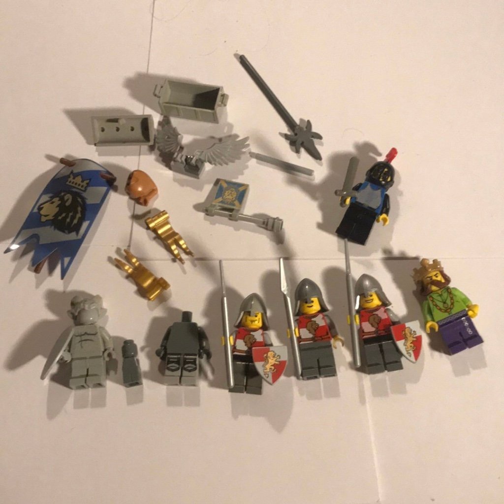 Lego Castle - Riddare och tillbehör staty sköld.. | Köp på Tradera ...