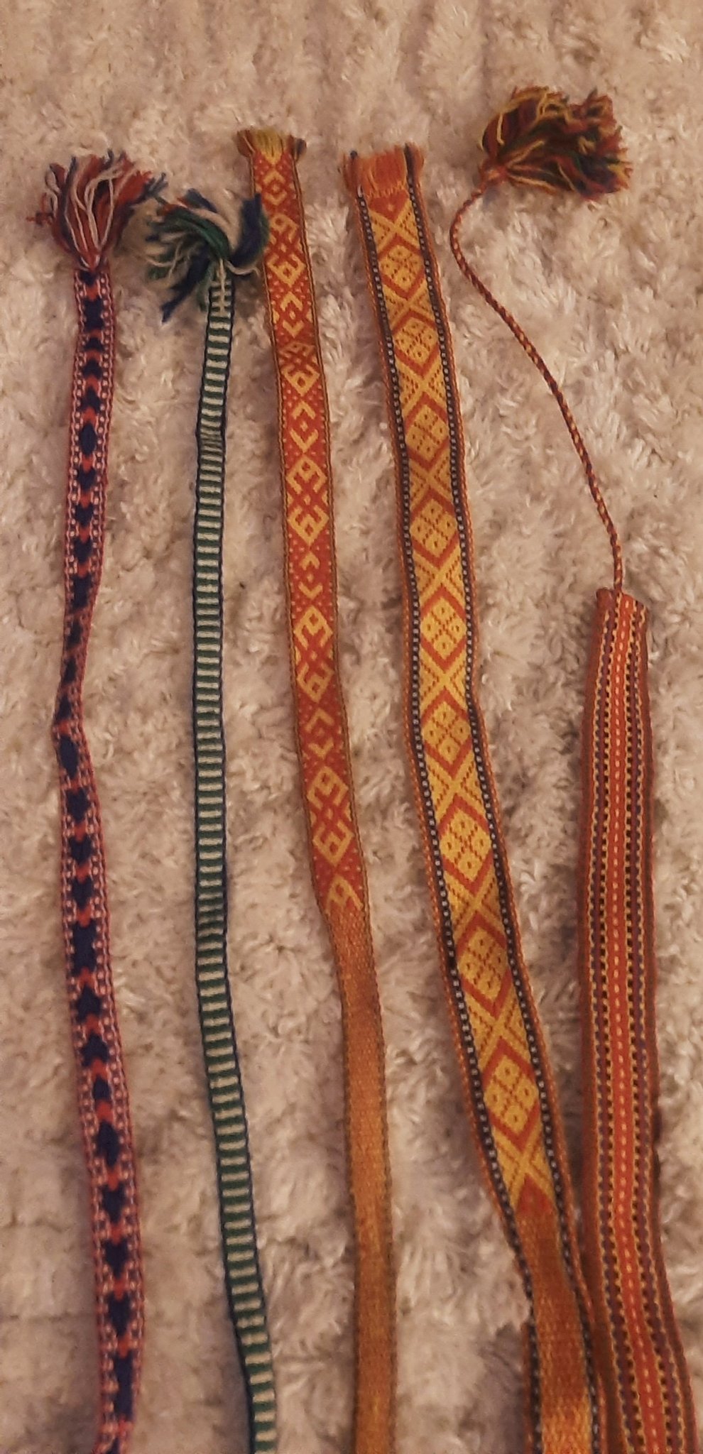 5st VÄVDA SAMISKA BAND | Köp på Tradera (700831305)