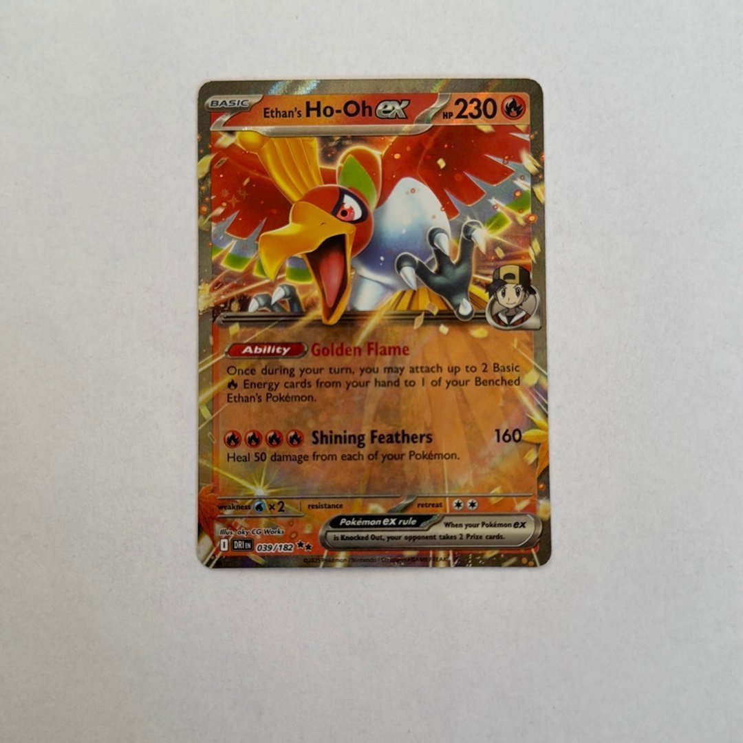 Ethan's Ho-Oh EX Pokémonkort - Destined Rivals | Köp på Tradera (712429856)