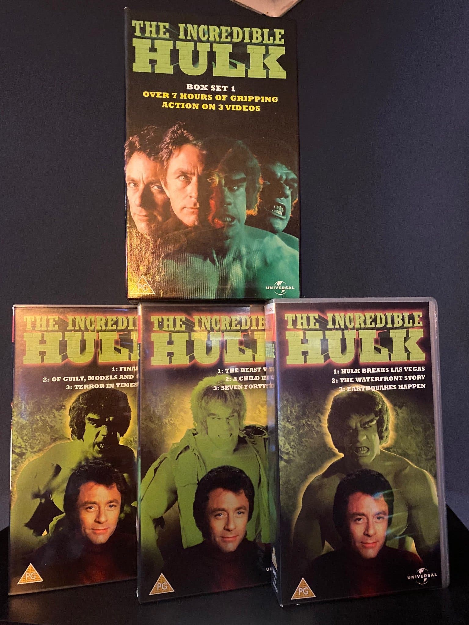 The Incredible Hulk hulken - Box Set 1 - VHS - .. | Köp på Tradera ...