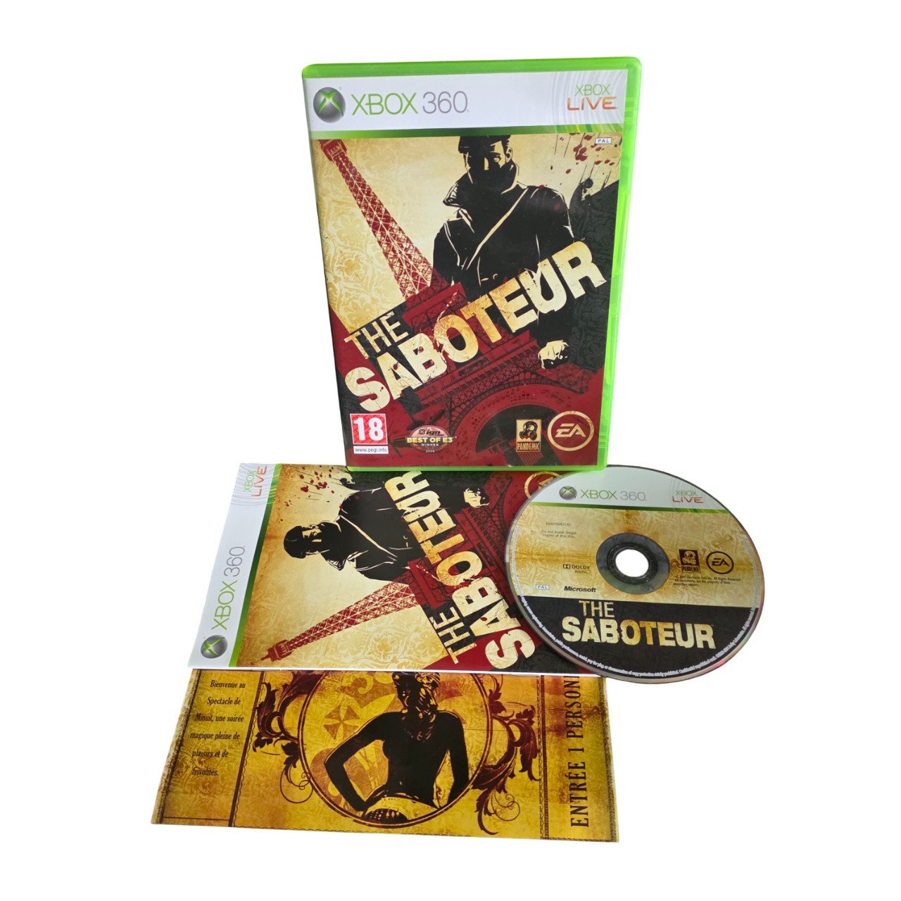 The Saboteur (Svenska Utgåvan / Xbox.. | Köp från Japon på Tradera ...
