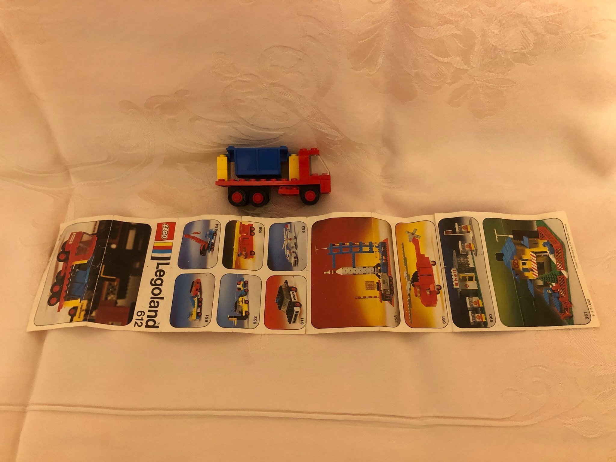 Lego Legoland 612 Lastbil med tippflak | Köp på Tradera (711329181)