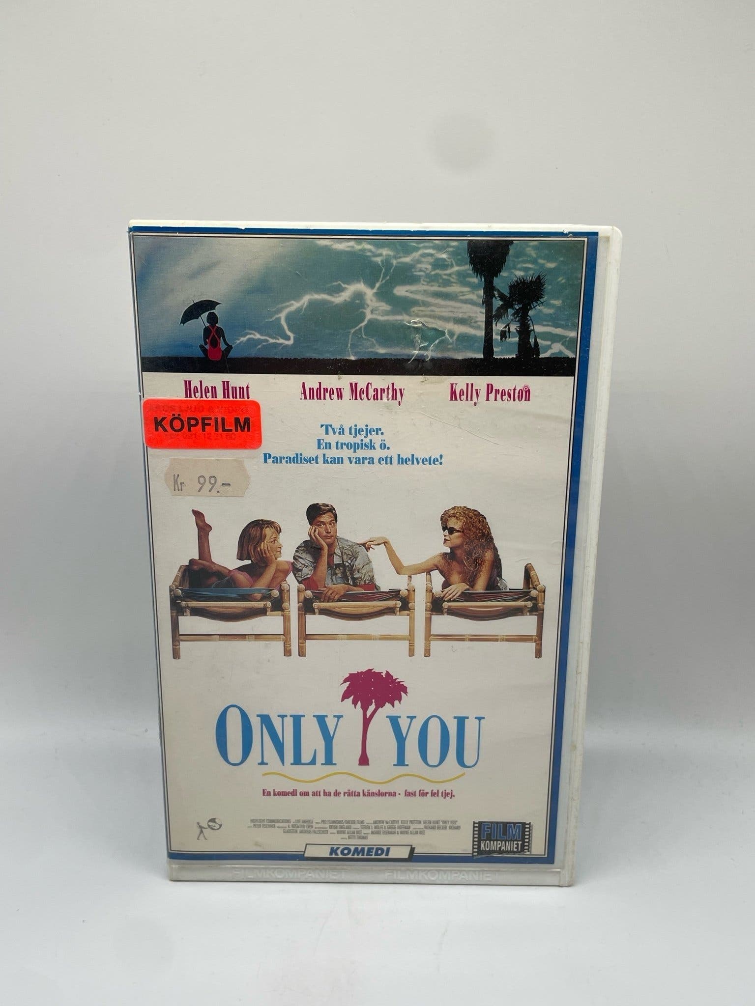 Only You - VHS Ex.hyrfilm | Köp på Tradera (643742593)