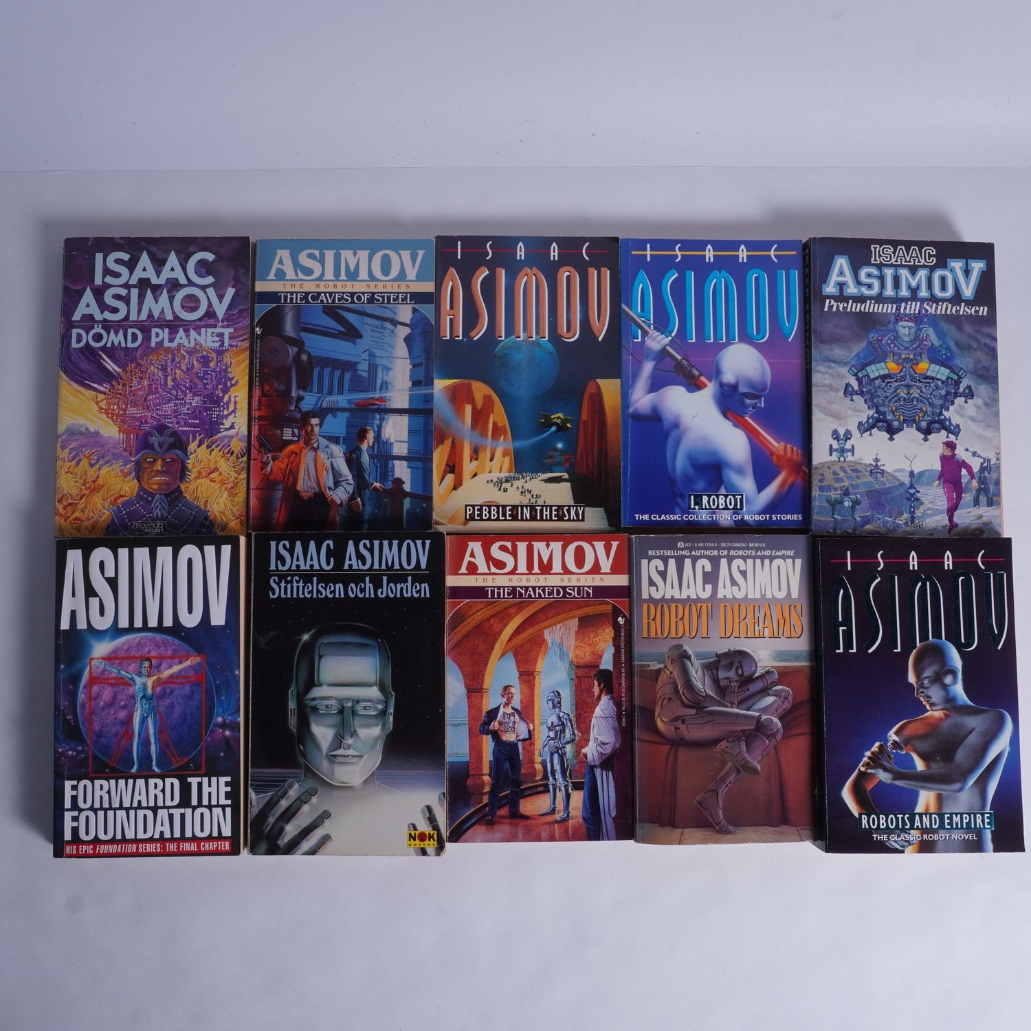 Se produkter som liknar Isaac Asimov Bokpaket 10st Po.. på Tradera ...