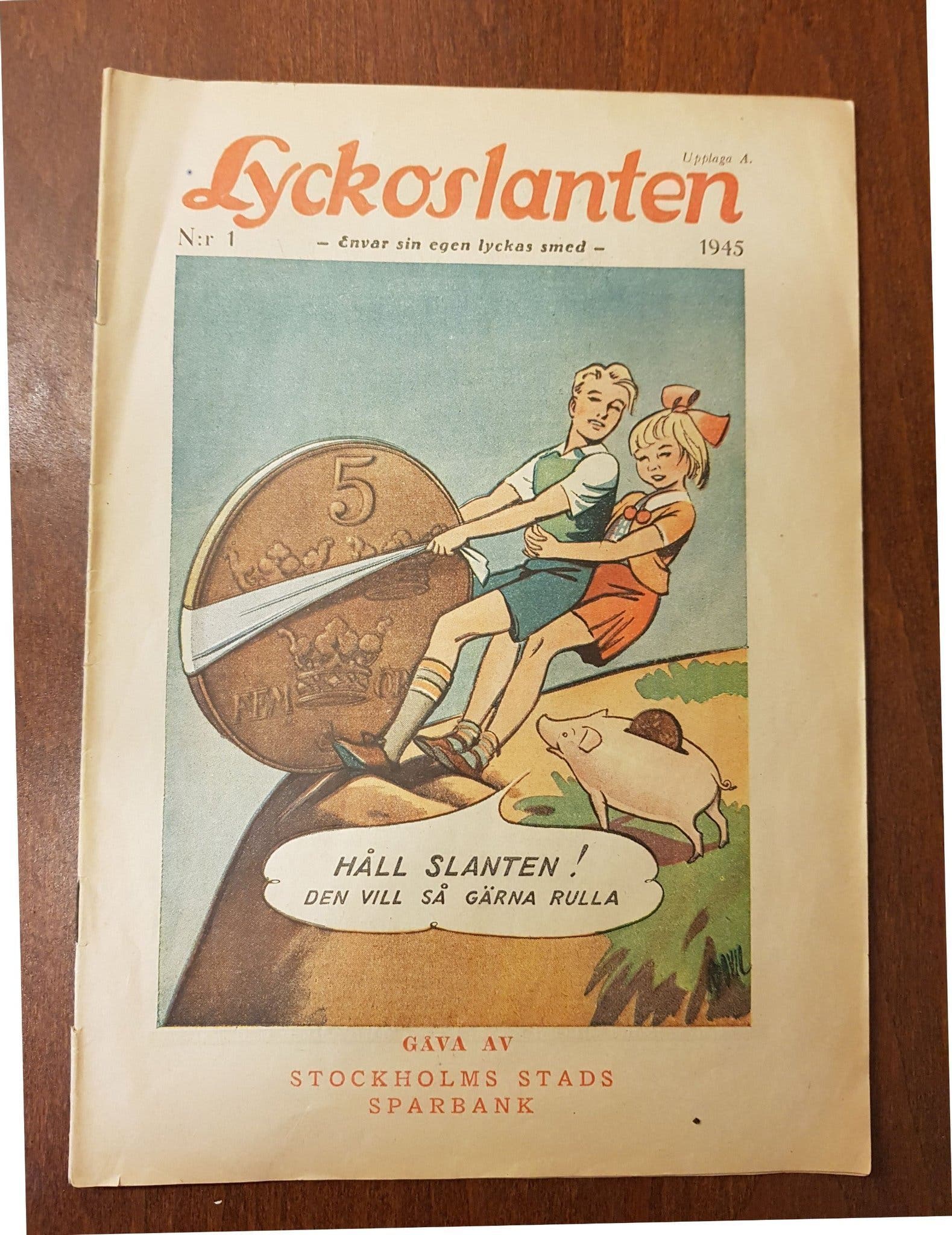 Lyckoslanten - Tidskrift från 1945 nr 1 | Köp på Tradera (660459505)