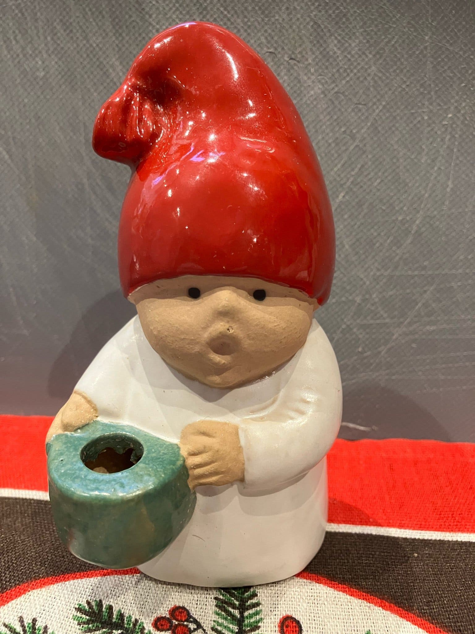 Lisa Larson Tomte - serie: Advent, Keramik -Rör.. | Köp på Tradera ...