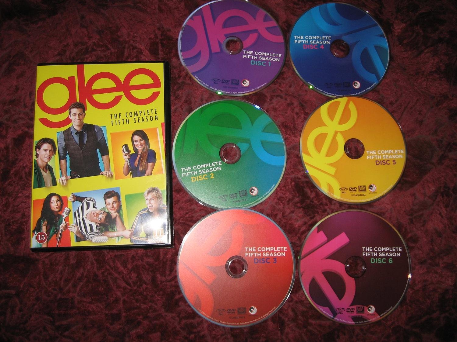 GLEE SÄSONG 5 (CHRIS COLFER,JANE .. | Köp från ghost 64 på Tradera ...