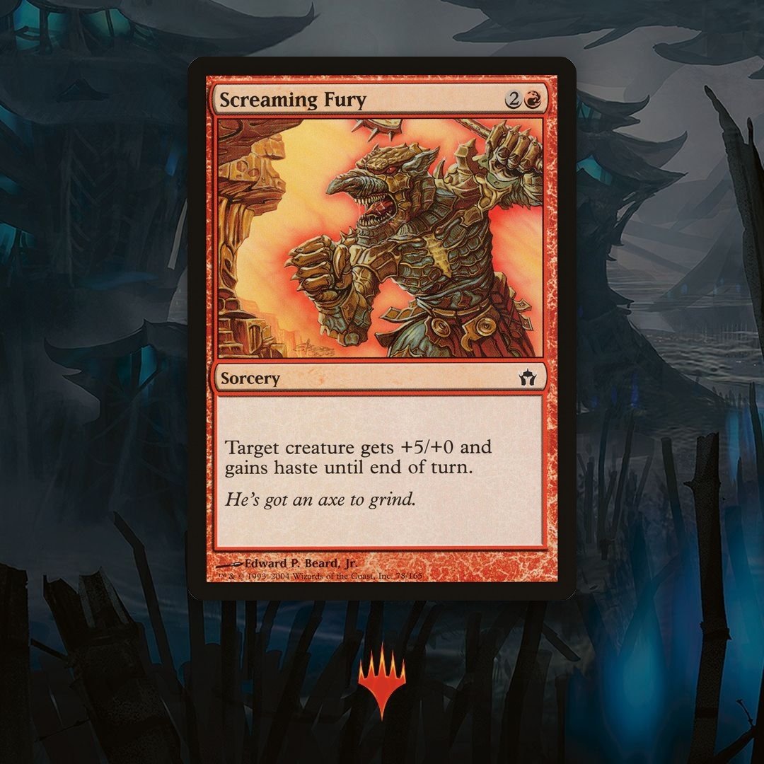 Screaming Fury | #78 (5DN) | Red | Sorcery | MTG | Köp på Tradera ...