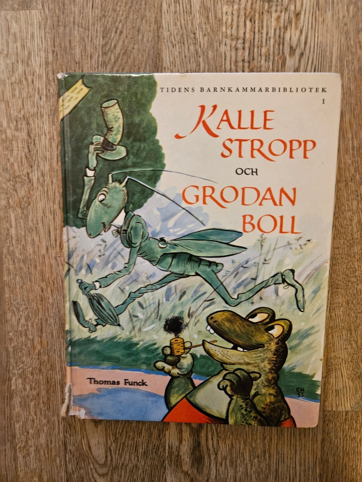 Kalle Stropp och Grodan Boll av Thomas Funck, 1.. | Köp på Tradera ...