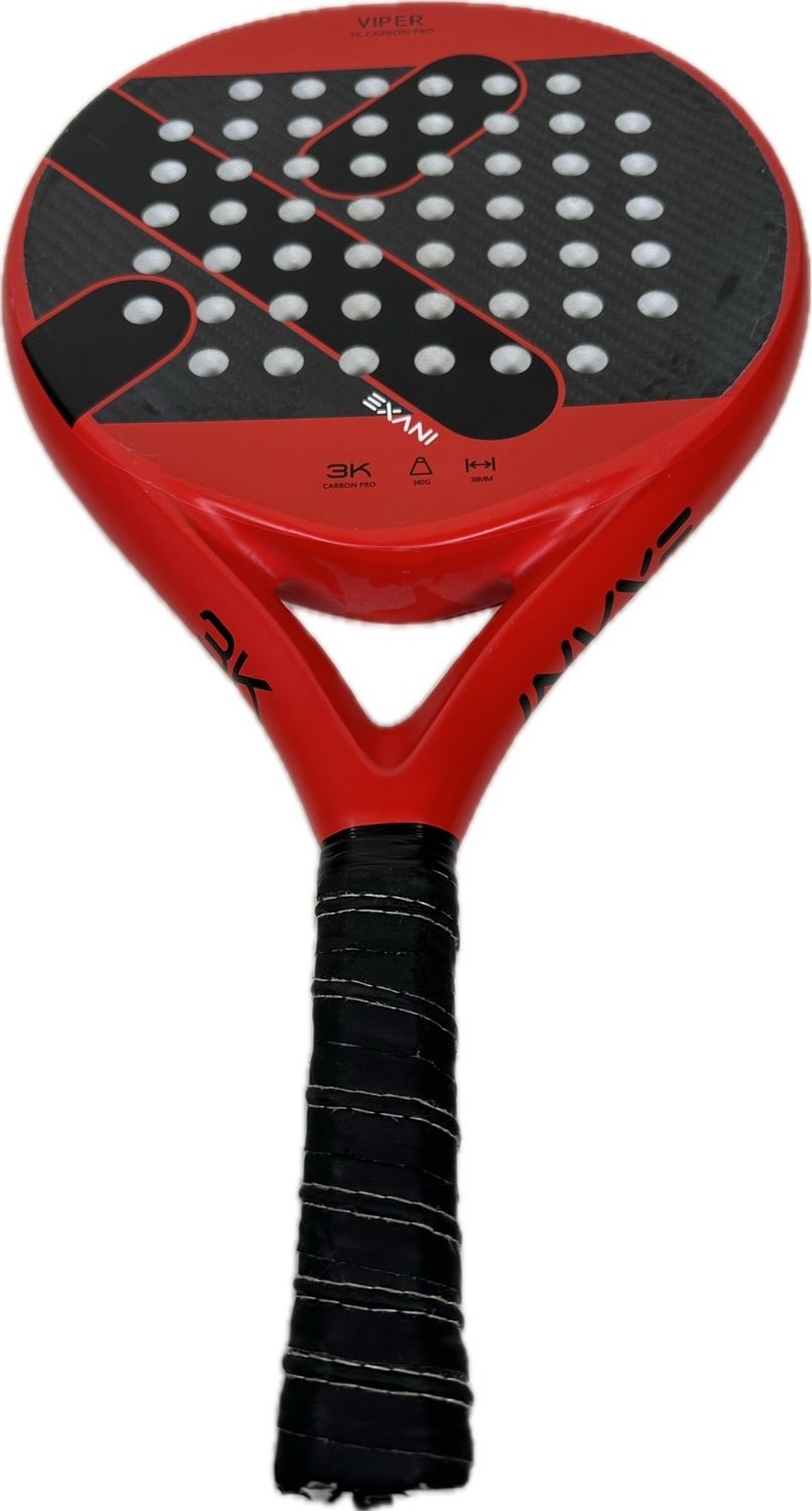 Padel Exani Viper Racket 3K Carbon Pro 340gr 38.. | Köp på Tradera ...