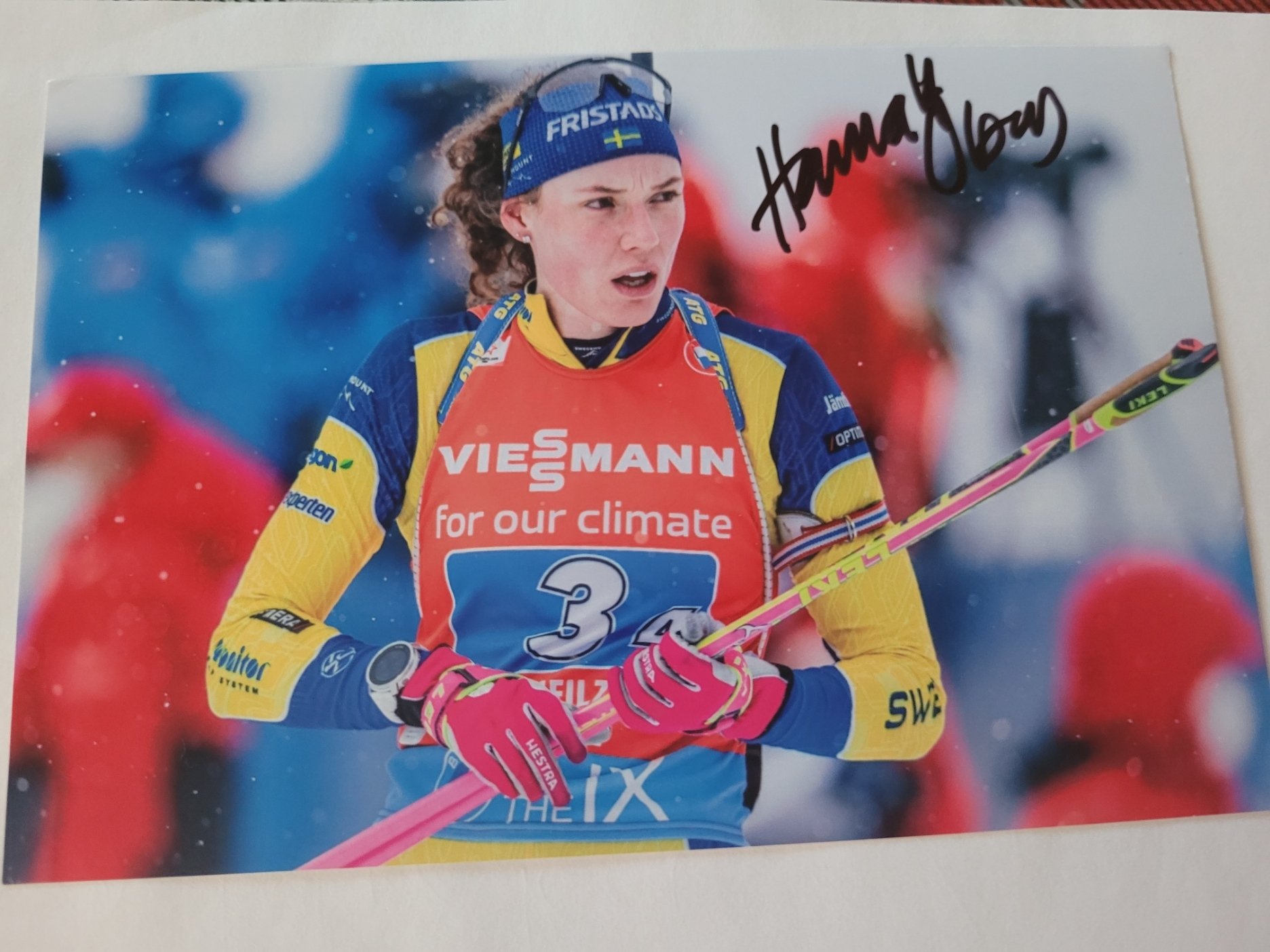 Hanna Öberg 2 OS guld 3 VM guld, 13 VM medaljer.. | Köp på Tradera ...