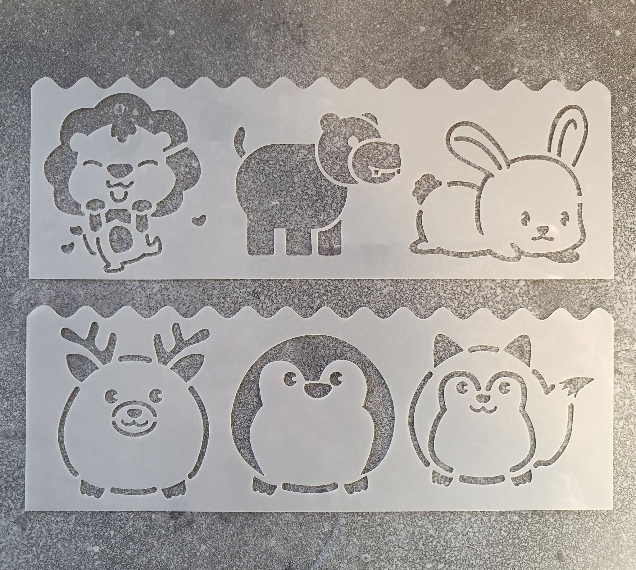 SCHABLONER! Stenciler, mallar, DIY, pyssel, bar.. | Köp på Tradera ...