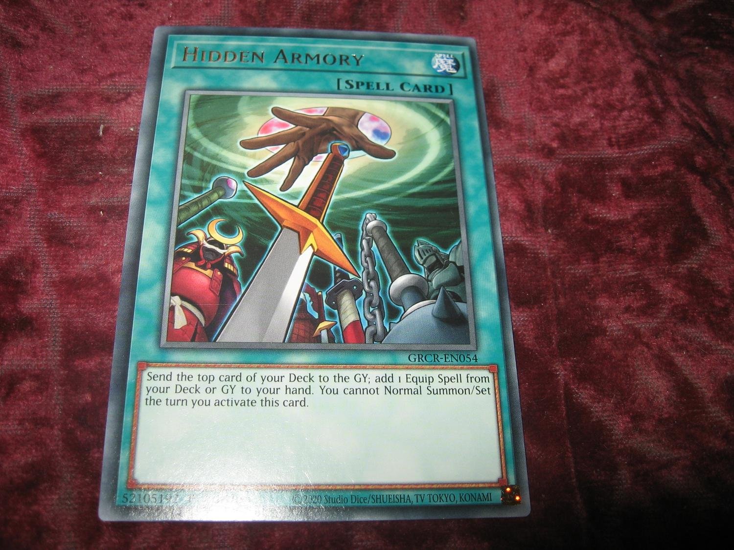 YU-GI-OH HIDDEN ARMORY GRCR-EN054 | Köp på Tradera (590674511)