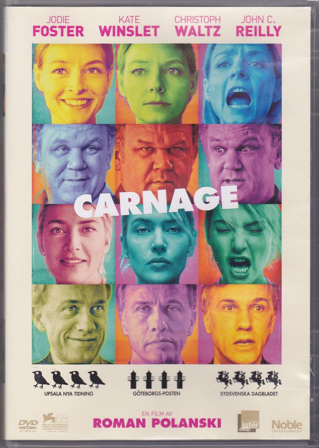 DVD / Carnage / Roman Polanski / Jodie Foster, .. | Köp på Tradera ...