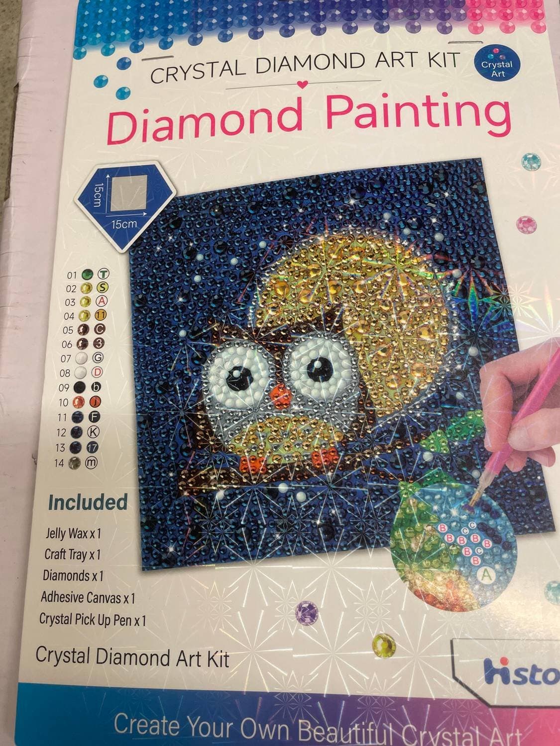 Crystal Diamond painting | Köp på Tradera (670854380)
