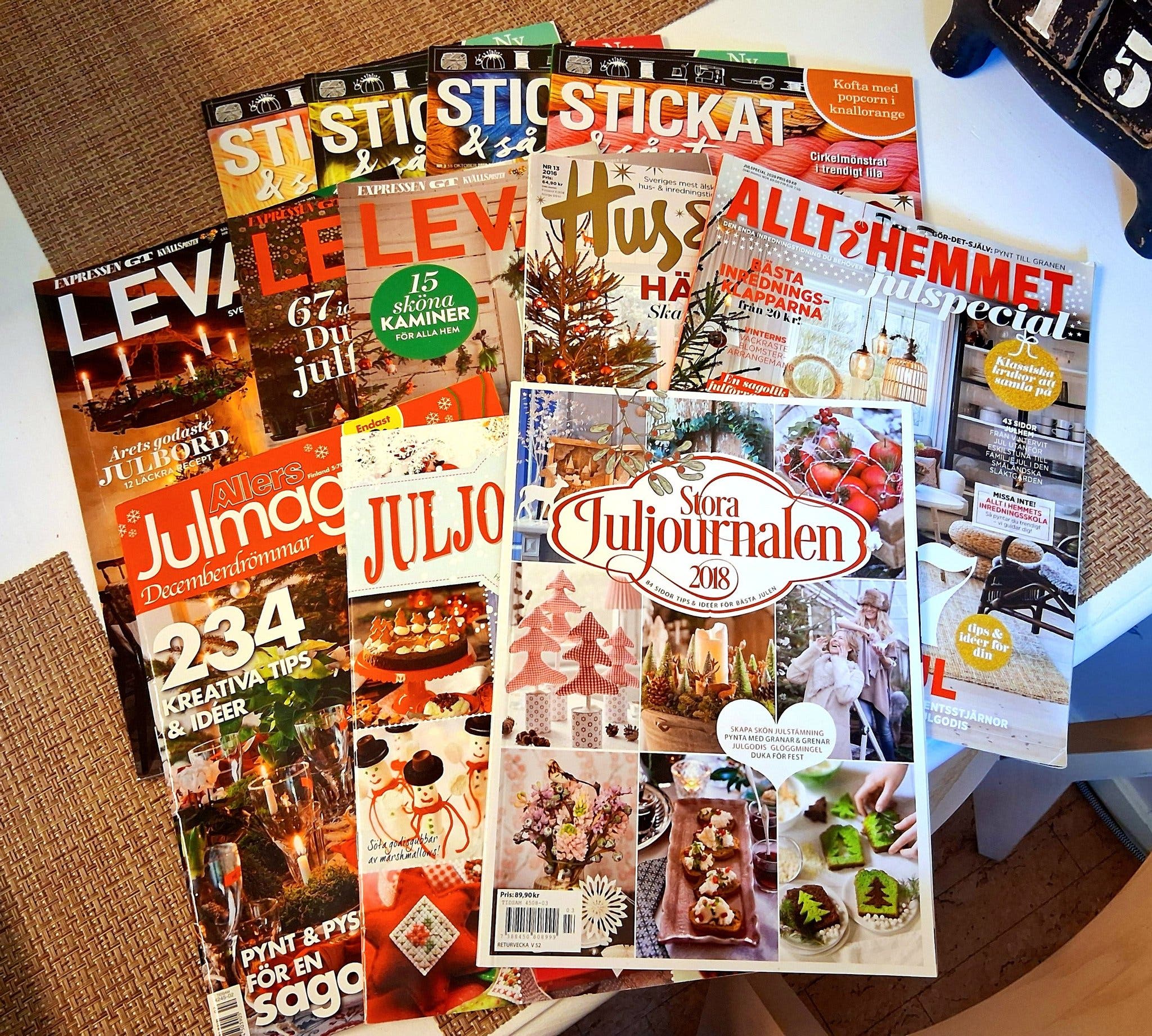 Se produkter som liknar 12 Tidningar Jultidningar STI.. på Tradera ...