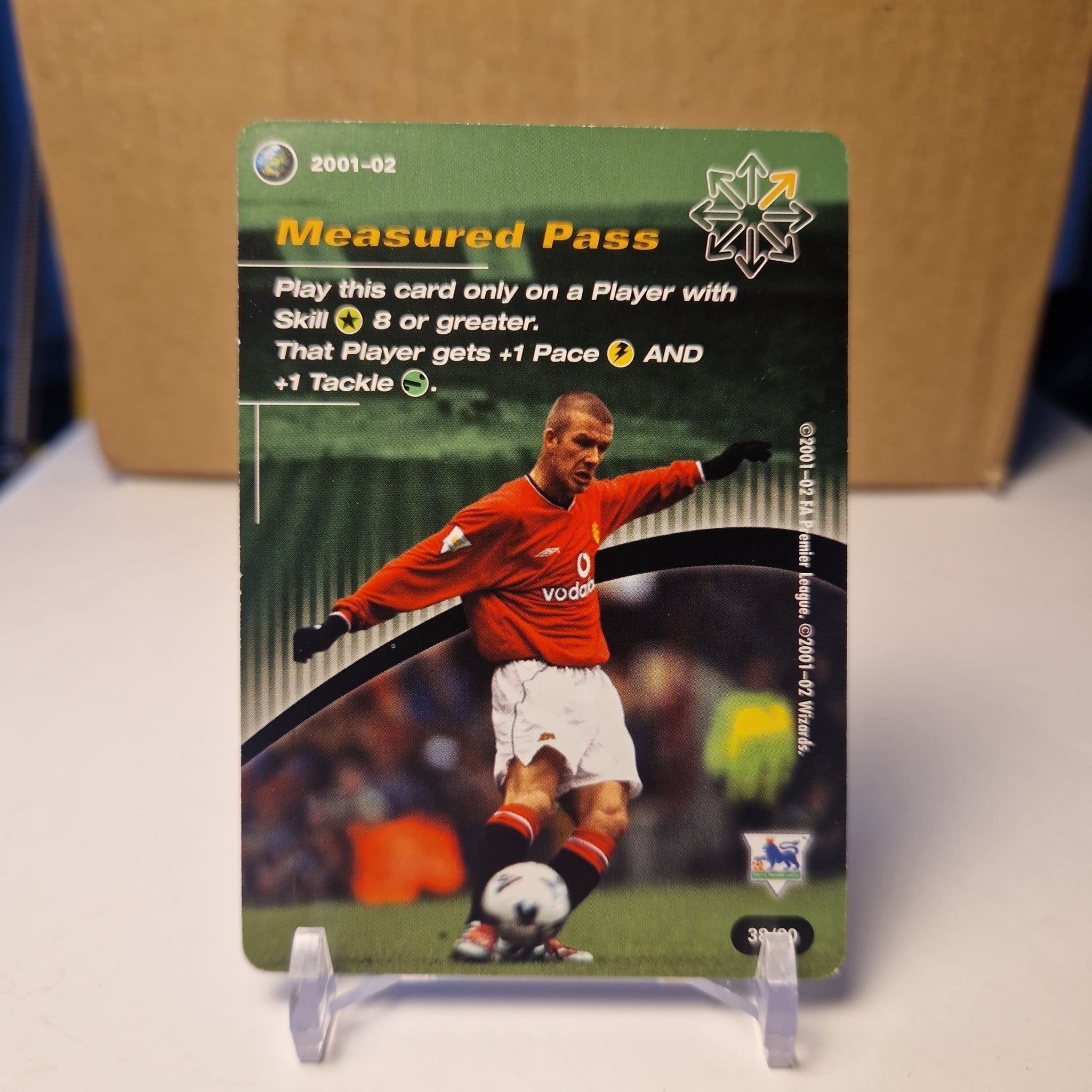 David Beckham - Man United- WOTC Football Champ.. | Köp på Tradera ...