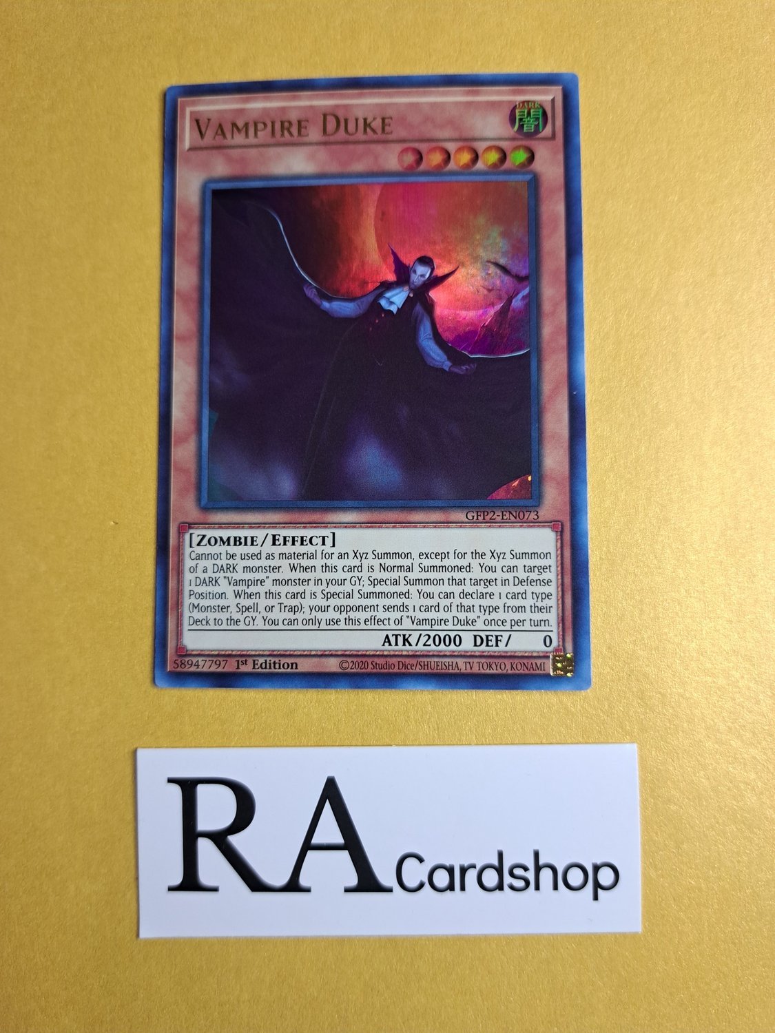 Vampire Duke 1st Edition EN073 .. | Köp från RaCardShop på Tradera ...
