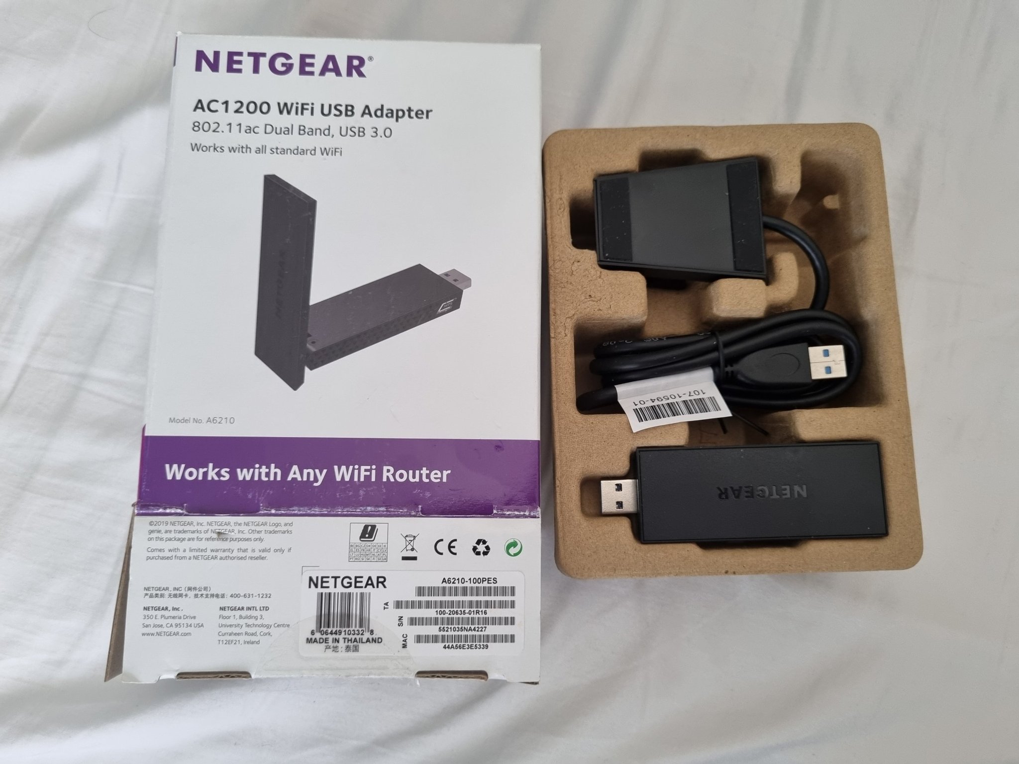 Se produkter som liknar NETGEAR AC1200 WiFi USB-adapter på Tradera ...