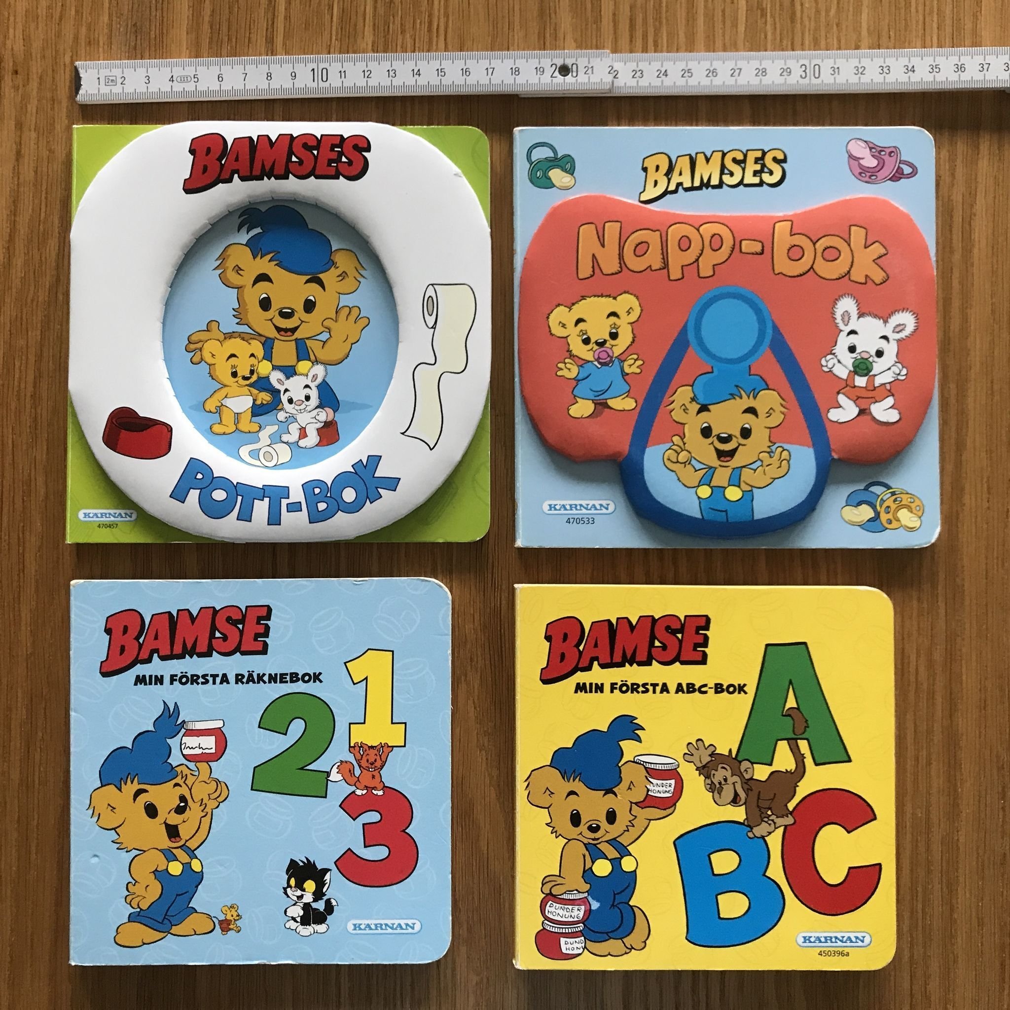 4 x BAMSE Bamses POTT-BOK Bamses NAPP-BOK FÖRST.. | Köp på Tradera (696011366)