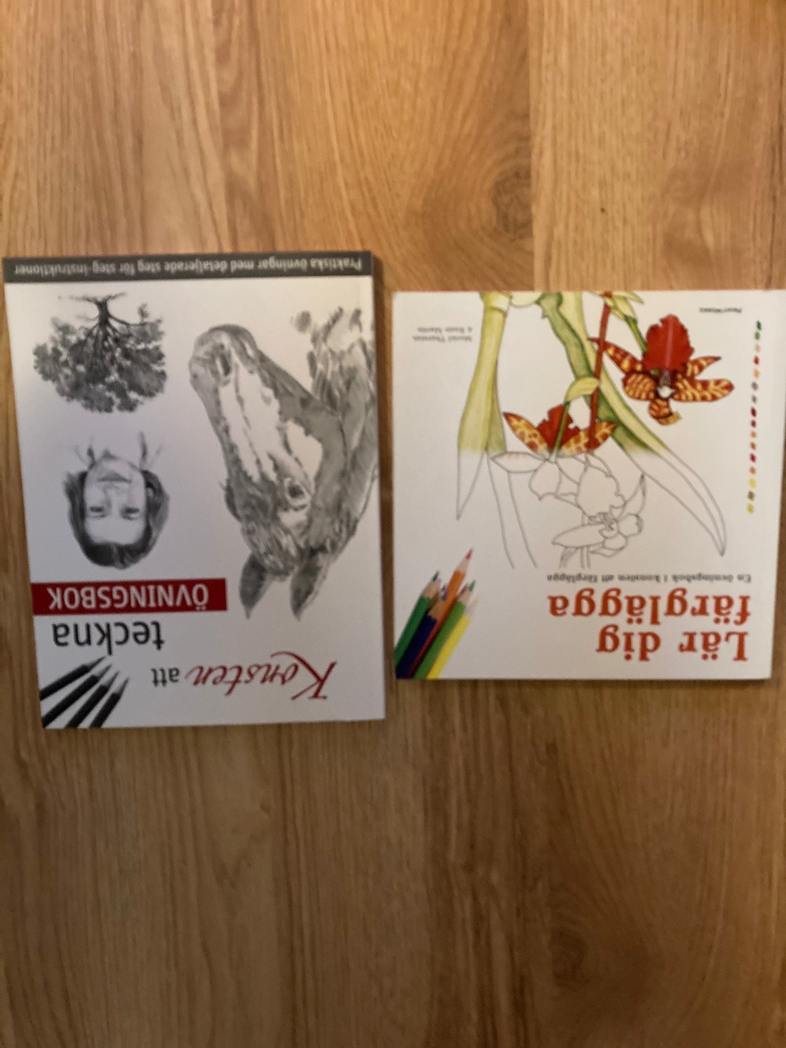 Nya handböcker i teckning och färgläggning | Köp på Tradera (708453130)