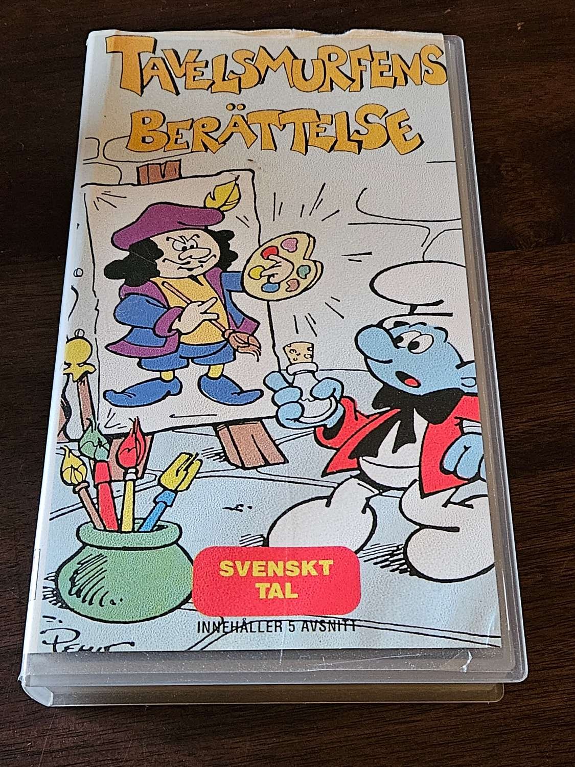 TAVELSMURFENS BERÄTTELSE .VHS).. | Köp från SandsOfTime på Tradera (632323366)