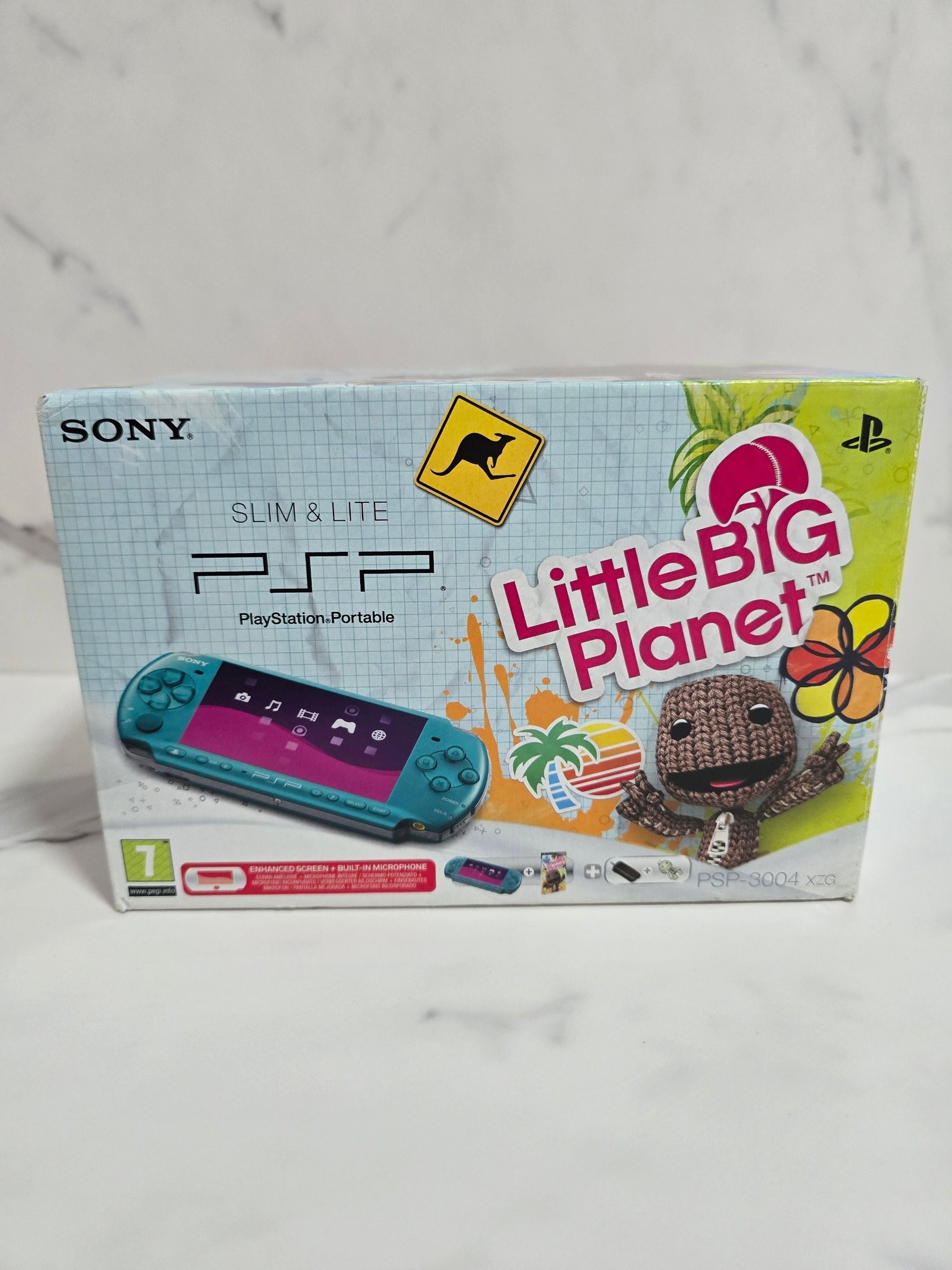 Sony PSP 3004 Turquoise Green Little Big Planet.. | Köp på Tradera ...