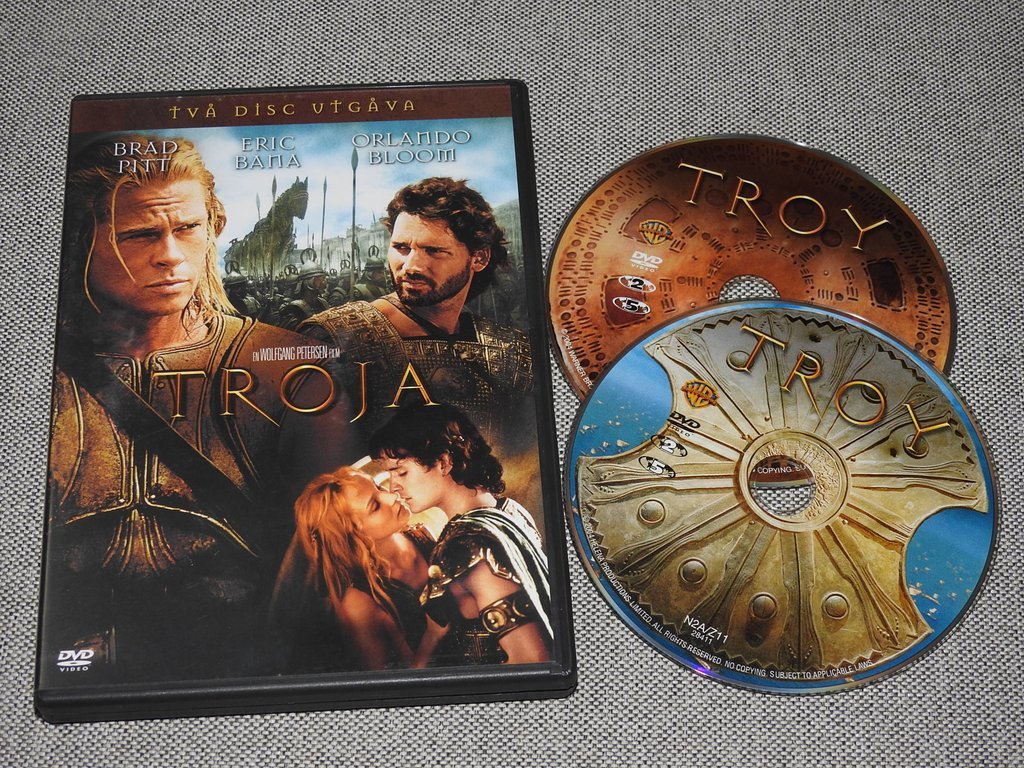 Troja DVD (Troy) 2 Disc Utgåva - Brad Pitt - Or.. | Köp på Tradera ...